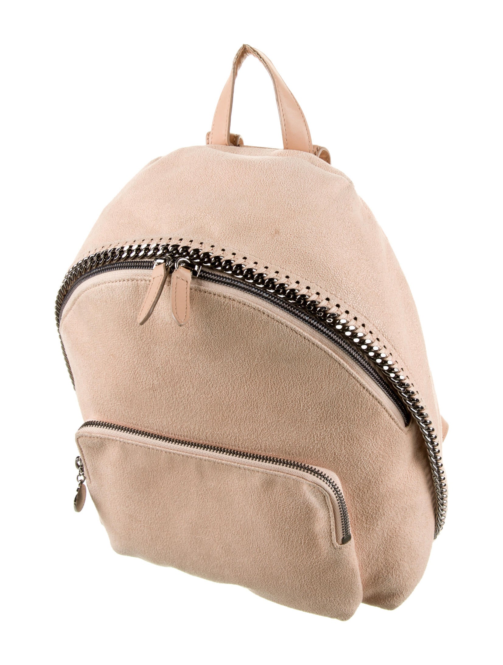 Stella McCartney Mini Quilted Falabella Backpack - Pink Backpacks ...