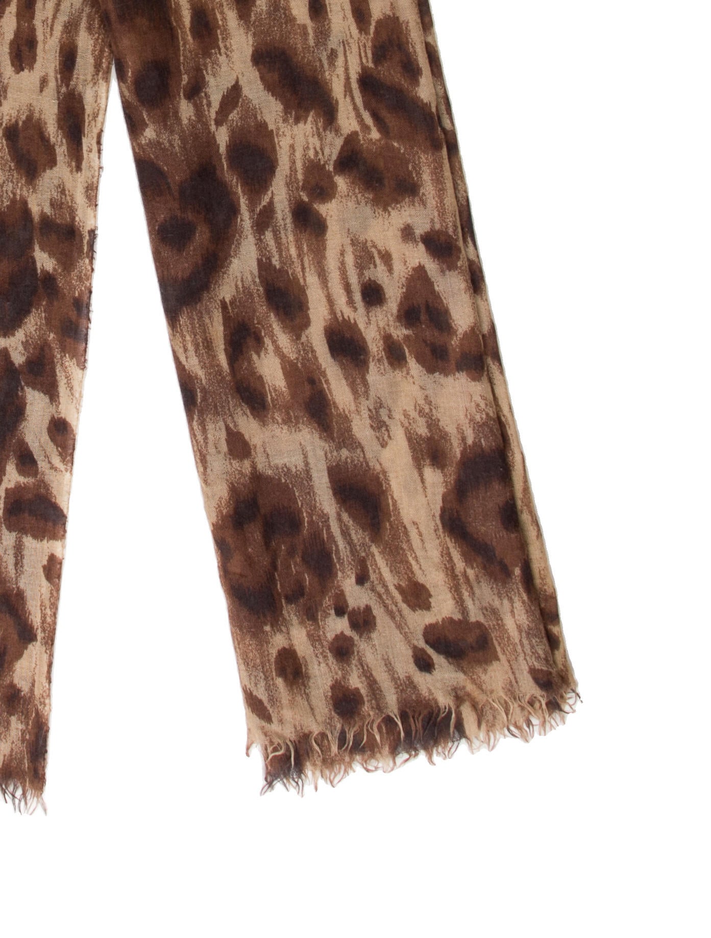 Burberry Animal Print Scarf - Scarves and Shawls, Accessories ...