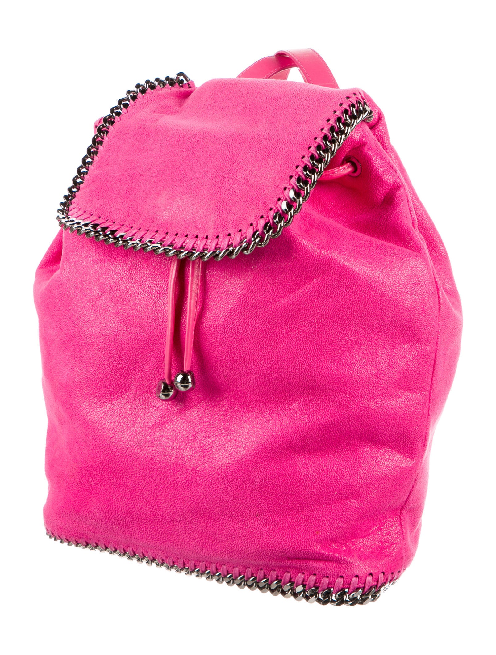 Stella McCartney Mini Quilted Falabella Backpack - Pink Backpacks ...