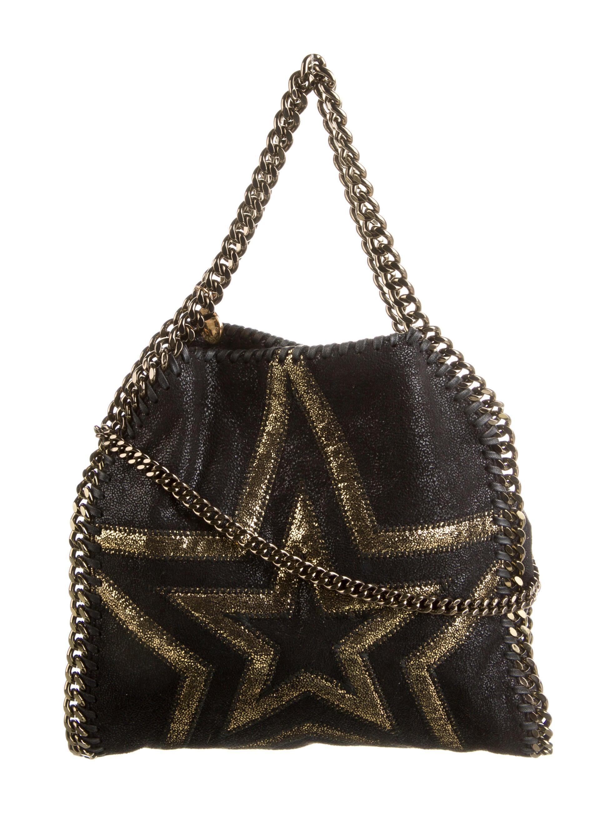 Stella McCartney Vegetarian Leather Crossbody Bag - Black Crossbody ...