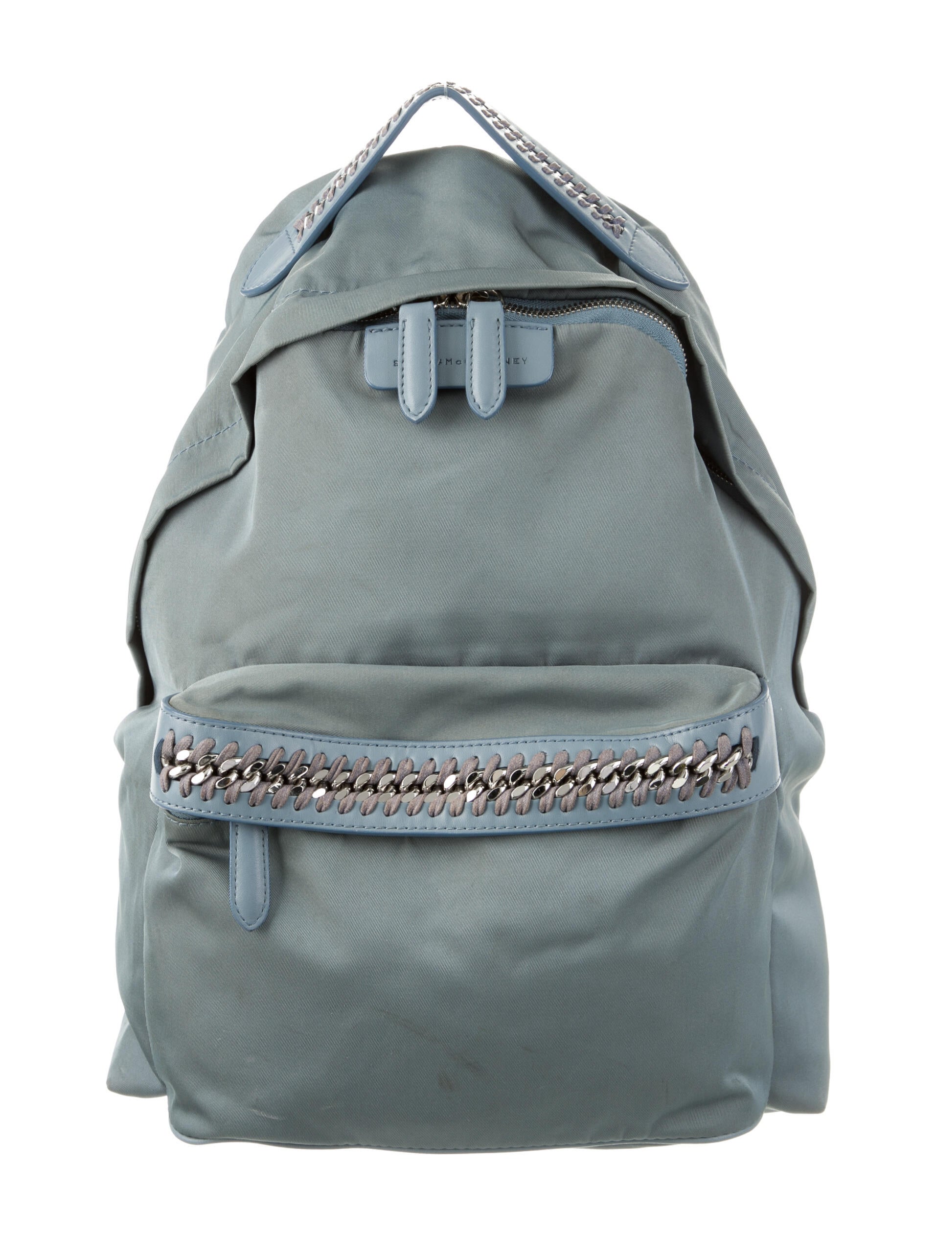 Stella McCartney Nylon Backpack - Blue Backpacks, Handbags - STL225057 ...