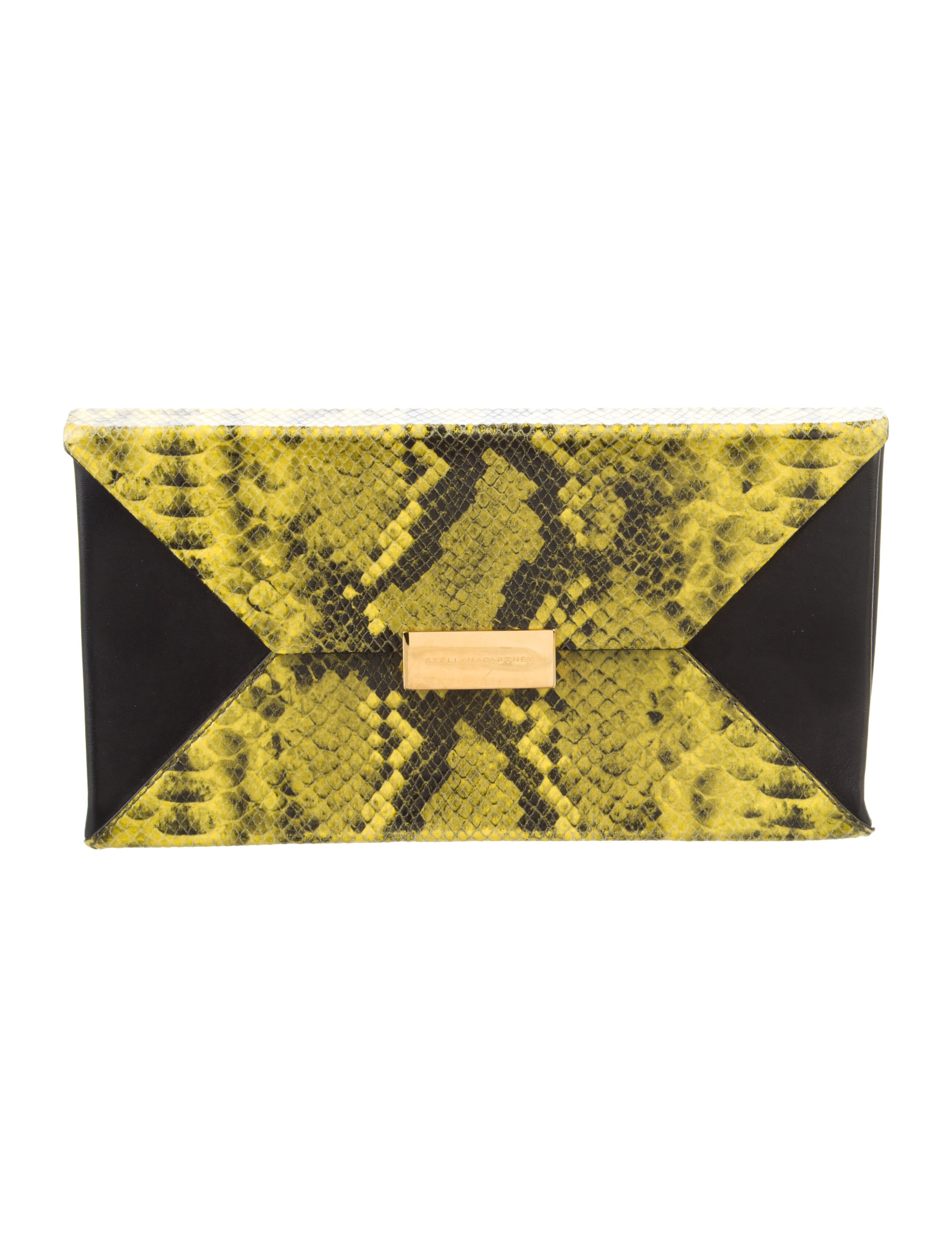 Stella McCartney Clutch - Black Clutches, Handbags - STL24700 | The ...