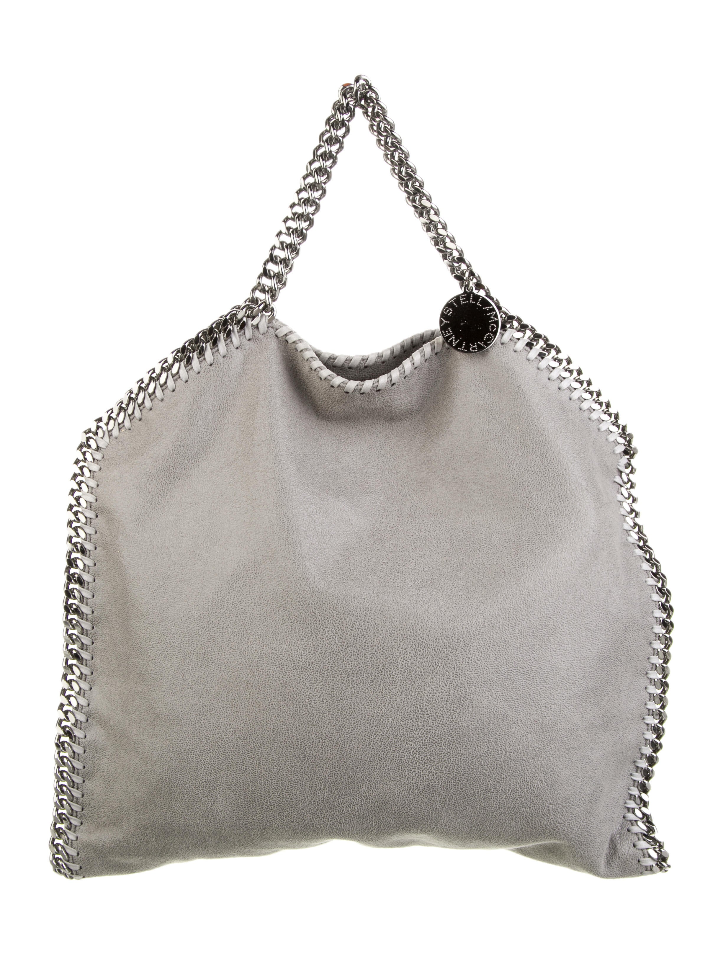 Stella McCartney Falabella Chain-Link Tote - Grey Totes, Handbags ...