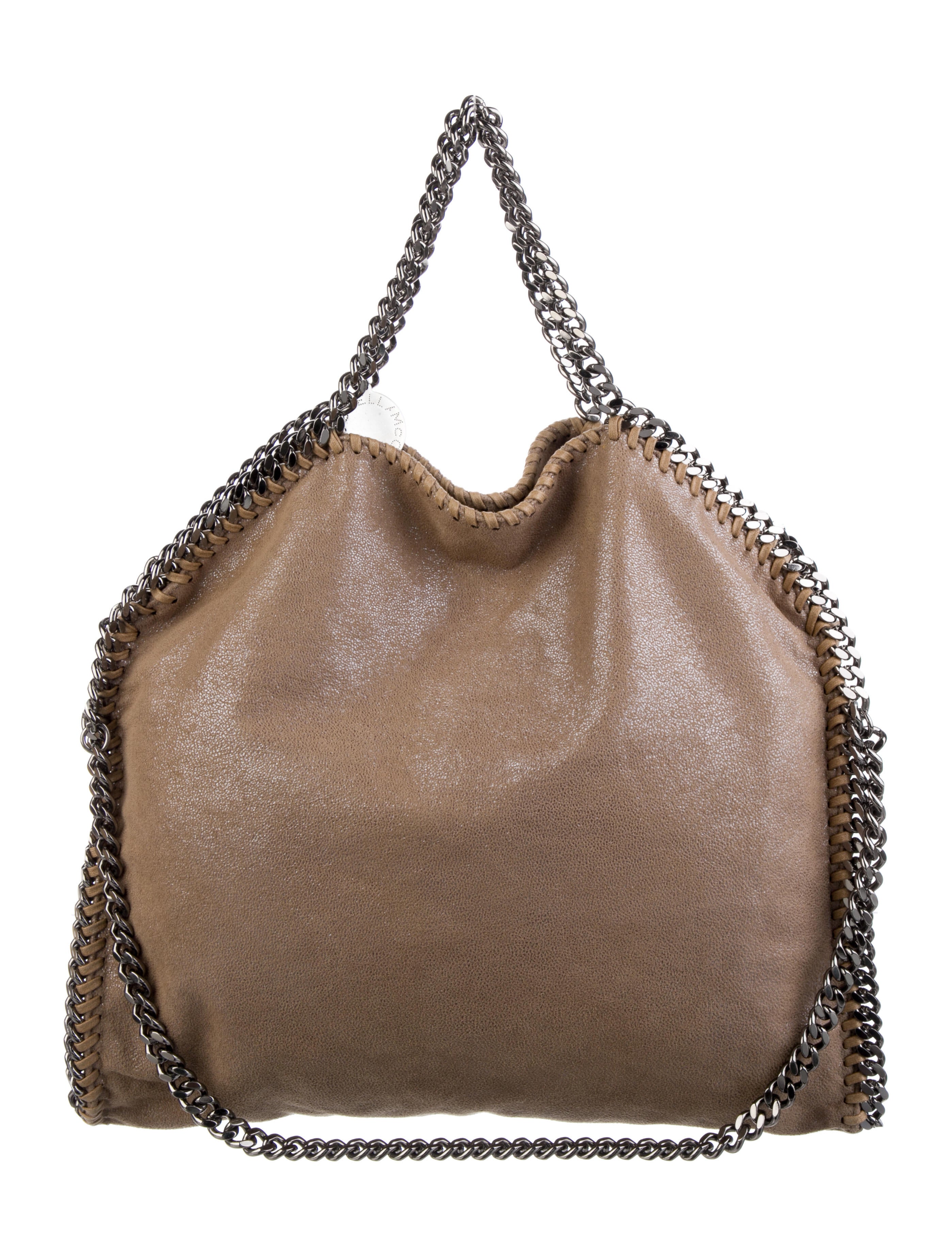 Stella McCartney Metallic Falabella Chain Bag - Metallic Handle Bags ...
