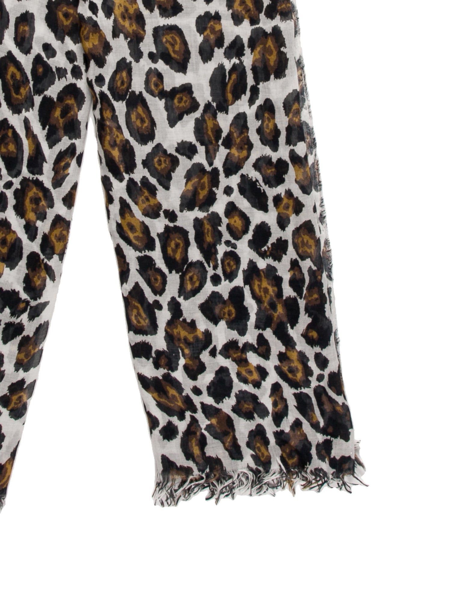 Louis Vuitton Leopard Print Scarf - Blue Scarves and Shawls ...