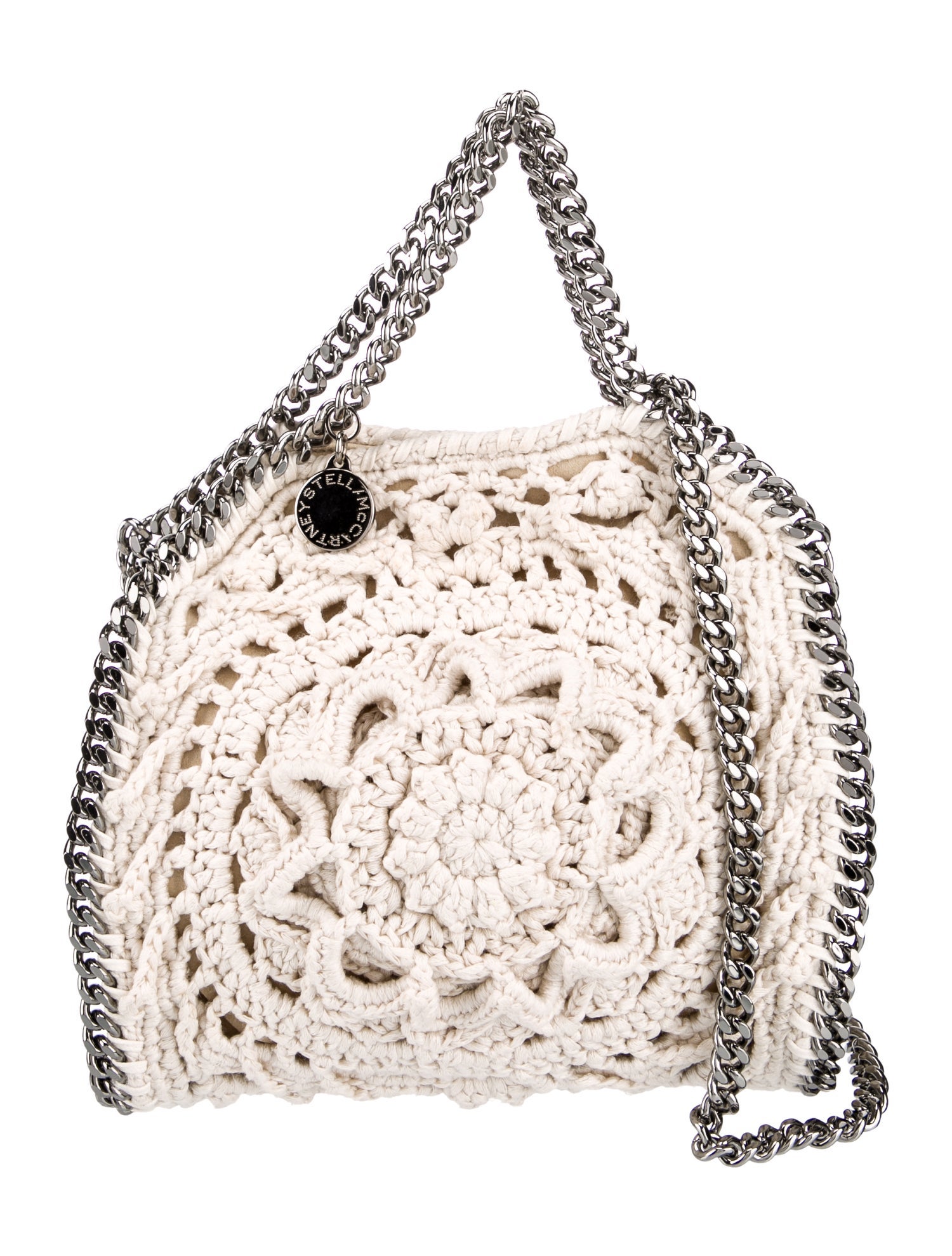 Stella McCartney Knitted Crossbody Bag - Neutrals Crossbody Bags ...