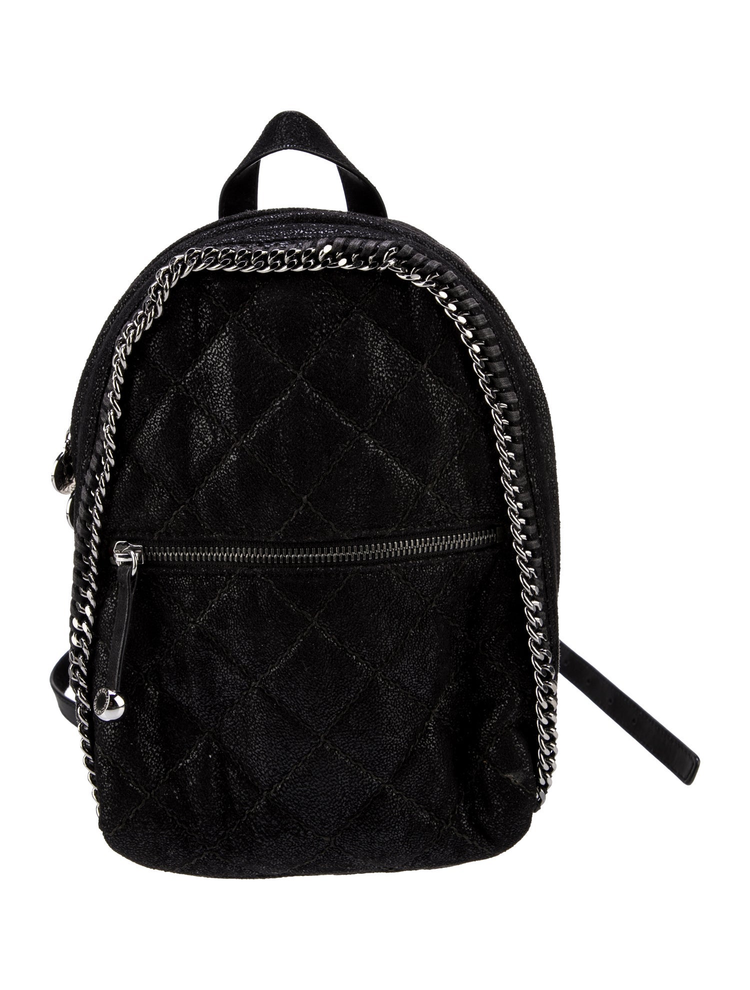 Stella McCartney vegan suede backpack - Black Backpacks, Handbags ...