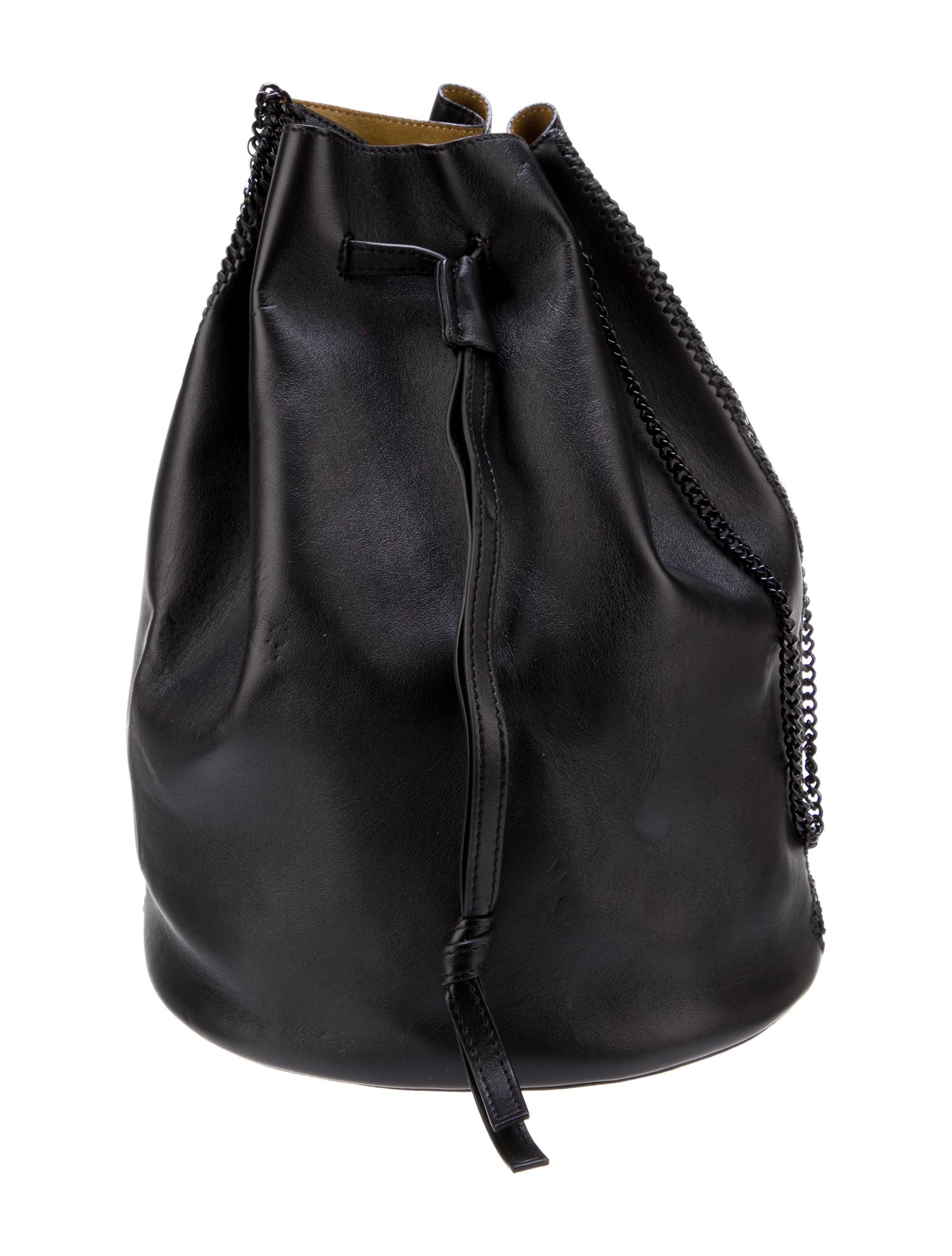 Rag & Bone Leather Braided Bucket Bag - Black Bucket Bags, Handbags ...