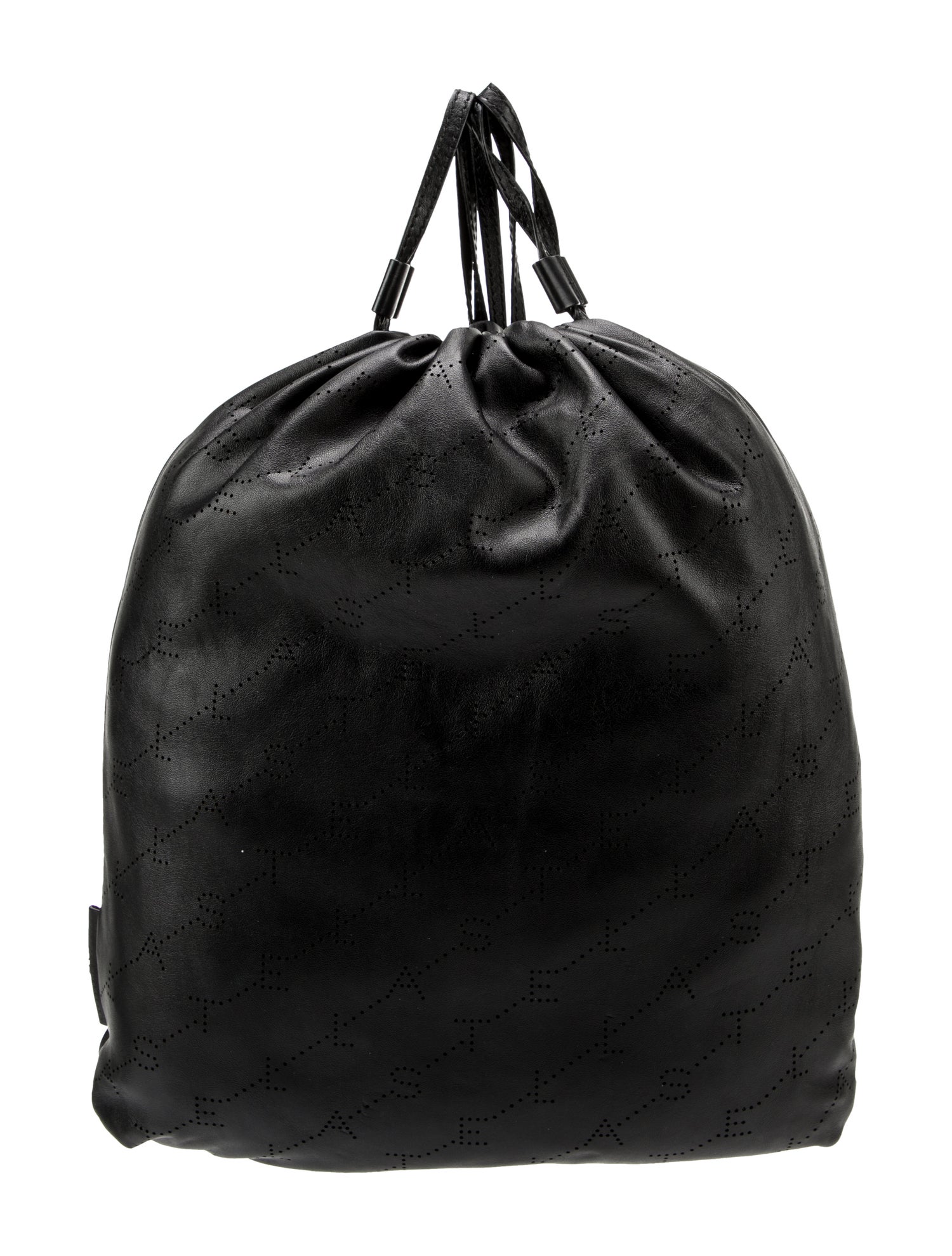Stella McCartney Vegetarian Leather Backpack - Black Backpacks ...