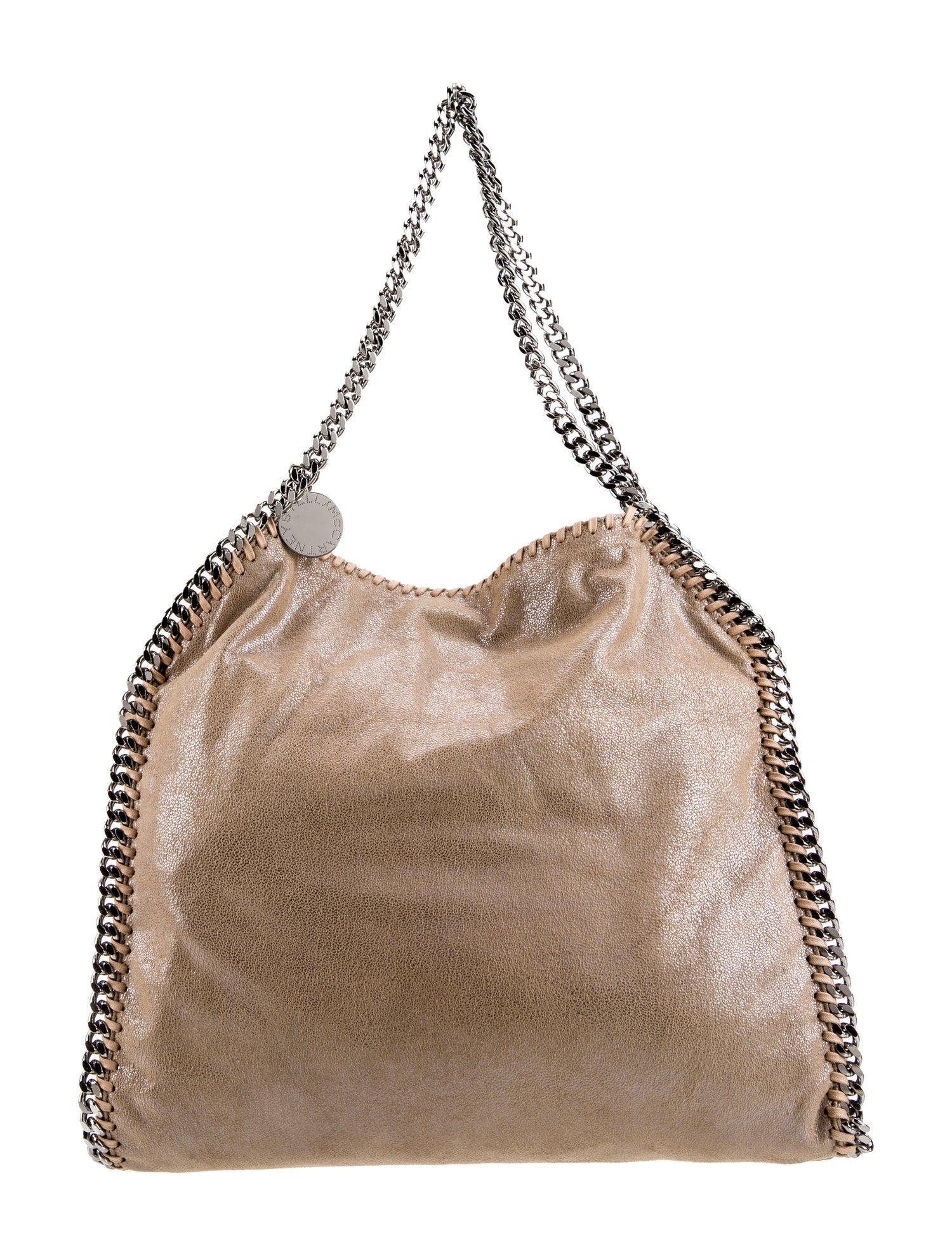 Stella McCartney Leather Shoulder Bag - Metallic Shoulder Bags ...