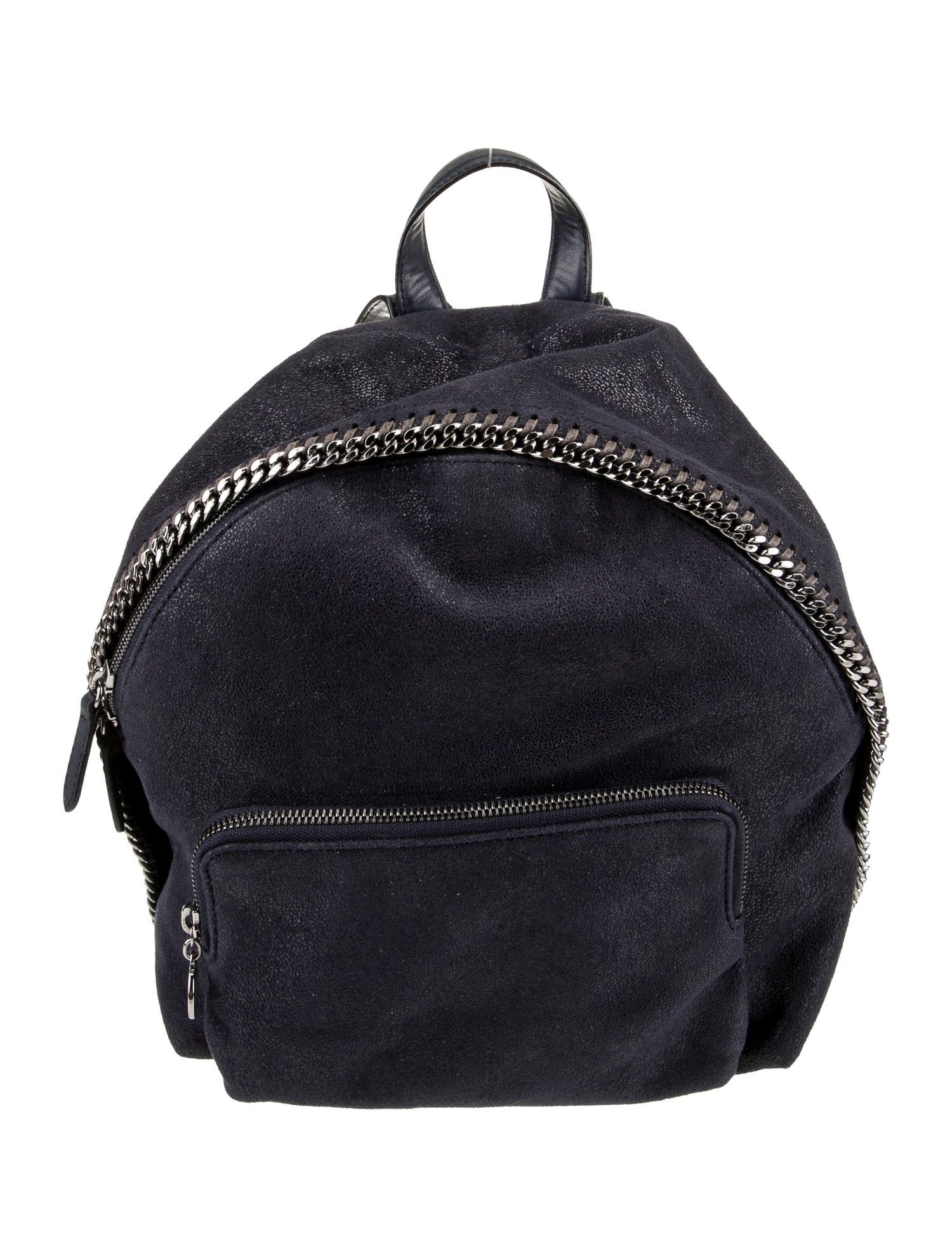 Stella McCartney Vegetarian Suede Backpack - Backpacks, Handbags ...