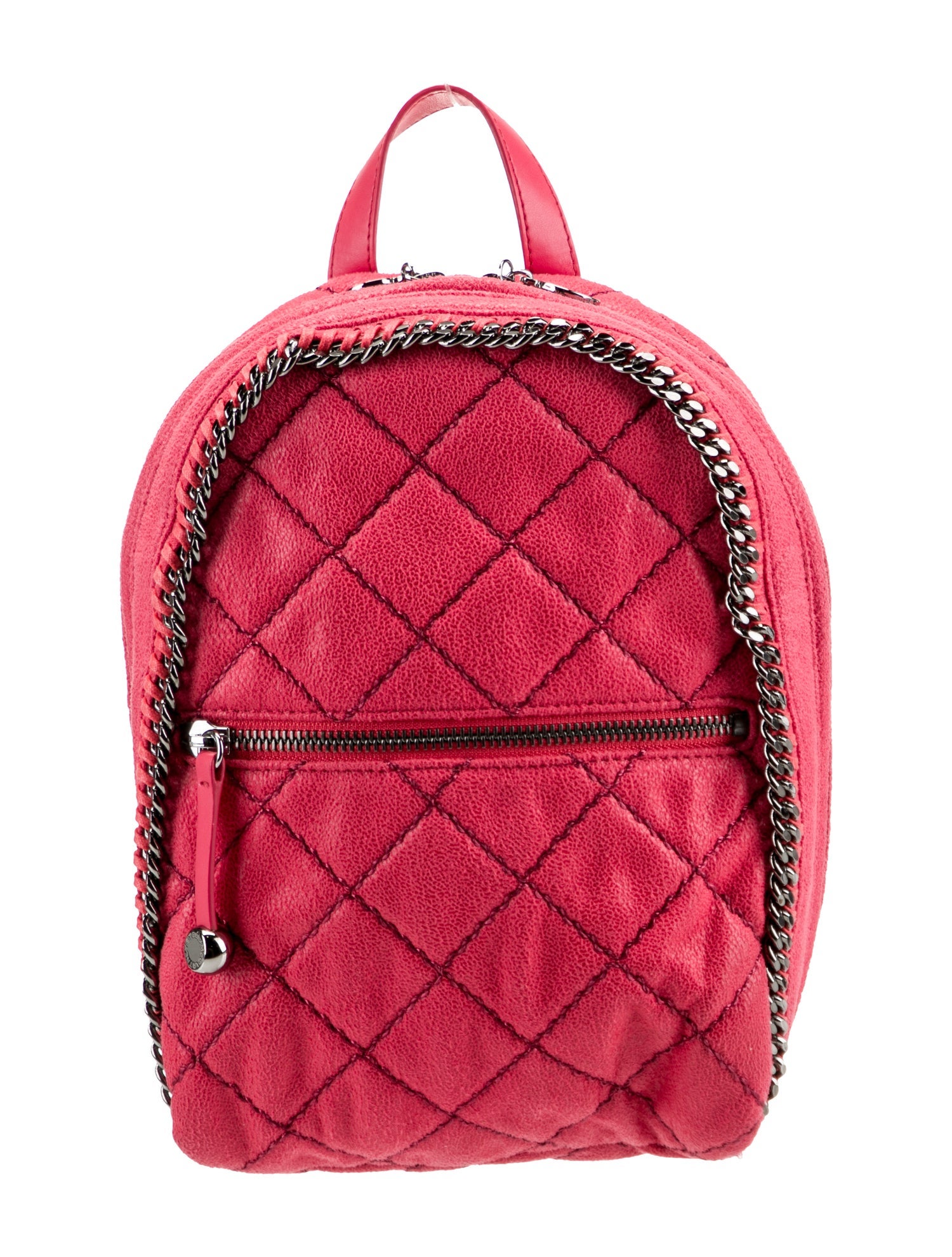 Stella McCartney Suede Backpack - Red Backpacks, Handbags - STL294031 ...