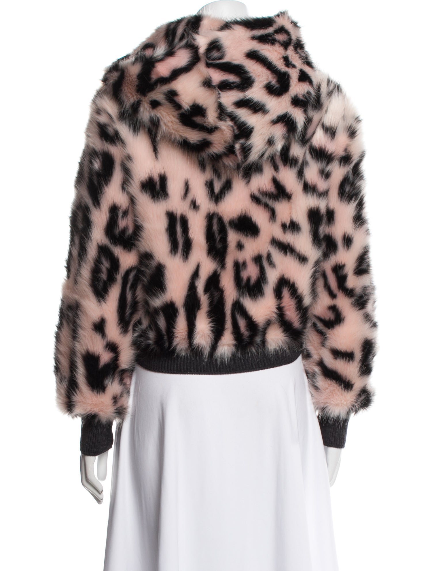 Stella McCartney Animal Print Faux Fur Jacket w/ Tags - Jackets ...