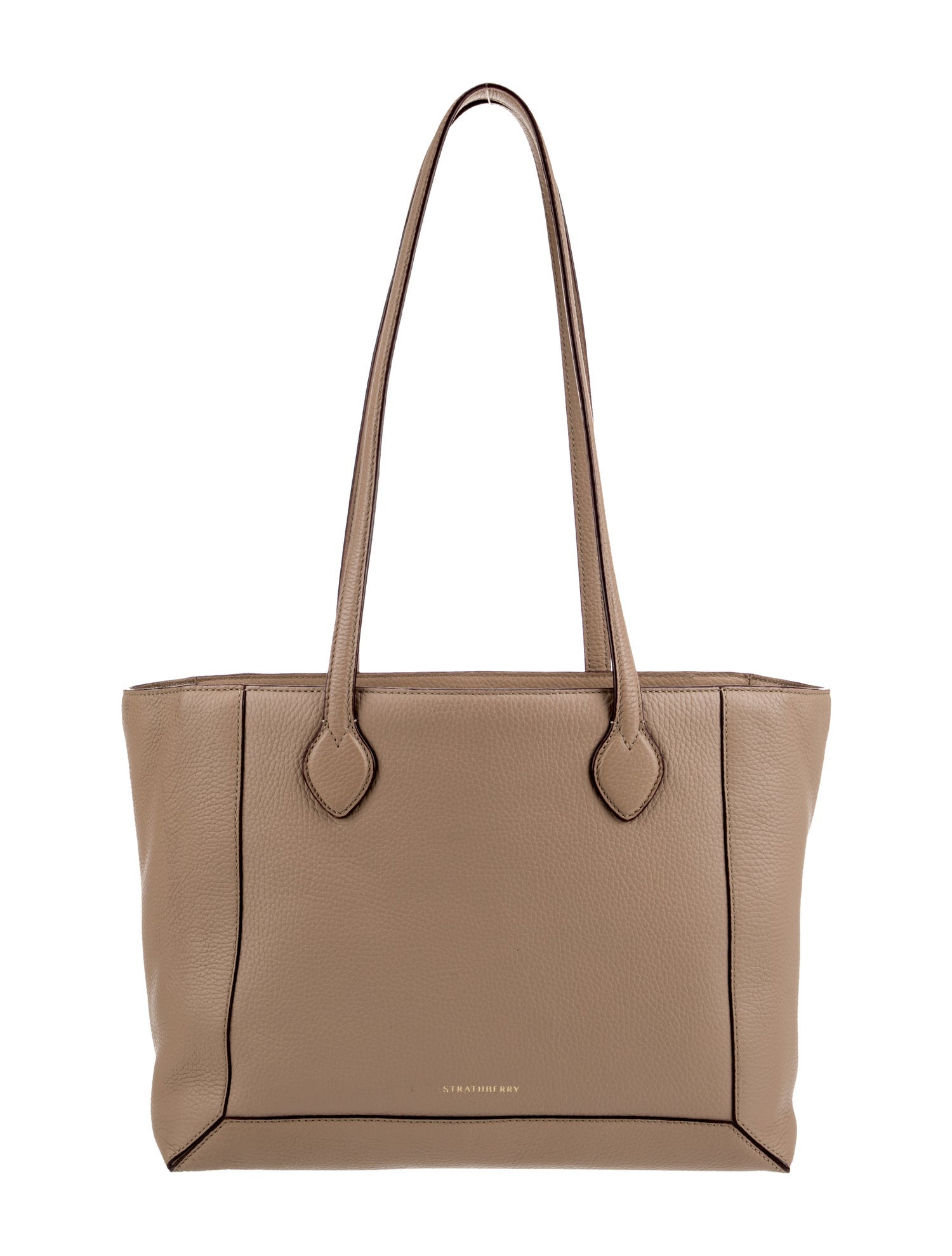 Strathberry Leather Tote - Neutrals Totes, Handbags - STRAT22306 | The ...