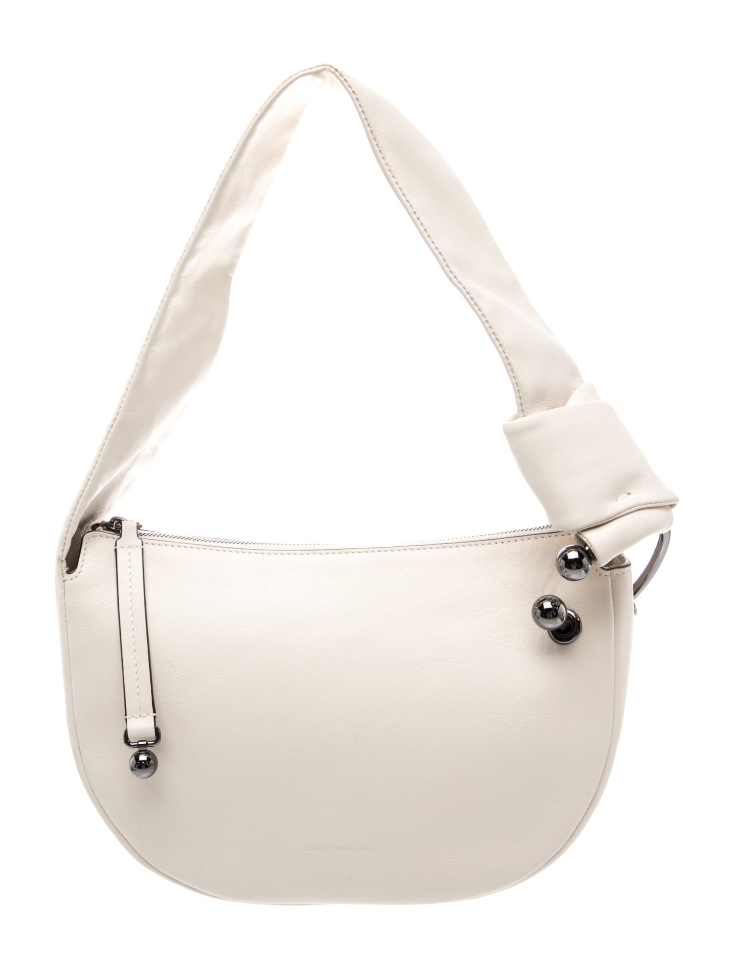 Strathberry Calfskin Halo Mini - Neutrals Shoulder Bags, Handbags ...
