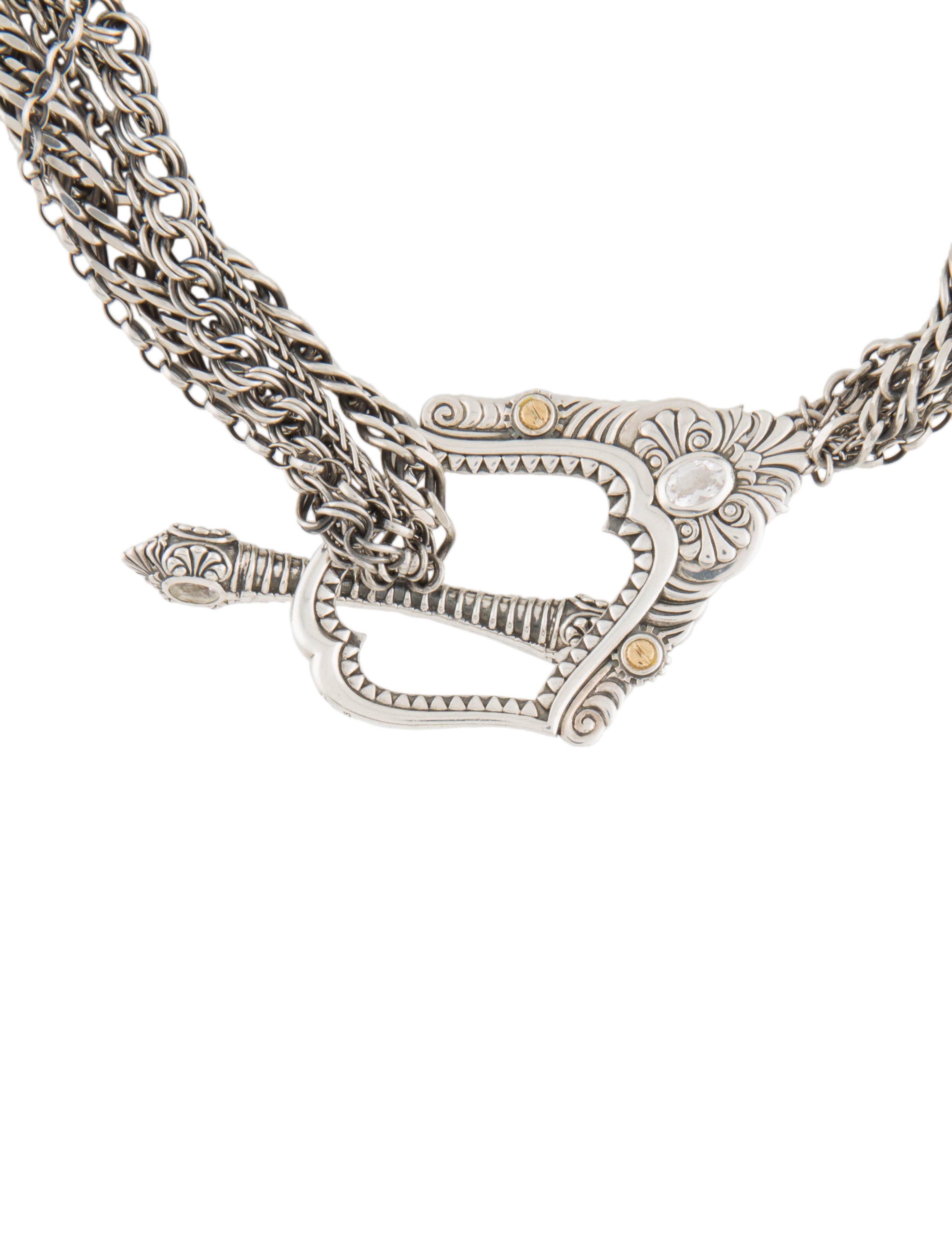 Stephen Webster Quartz Jewels Verne Jaw Toggle Necklace - Multistrand ...