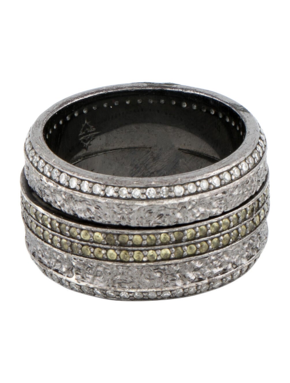 Stephen Webster Sapphire & Diamond Highway Spinner Ring - Sterling ...