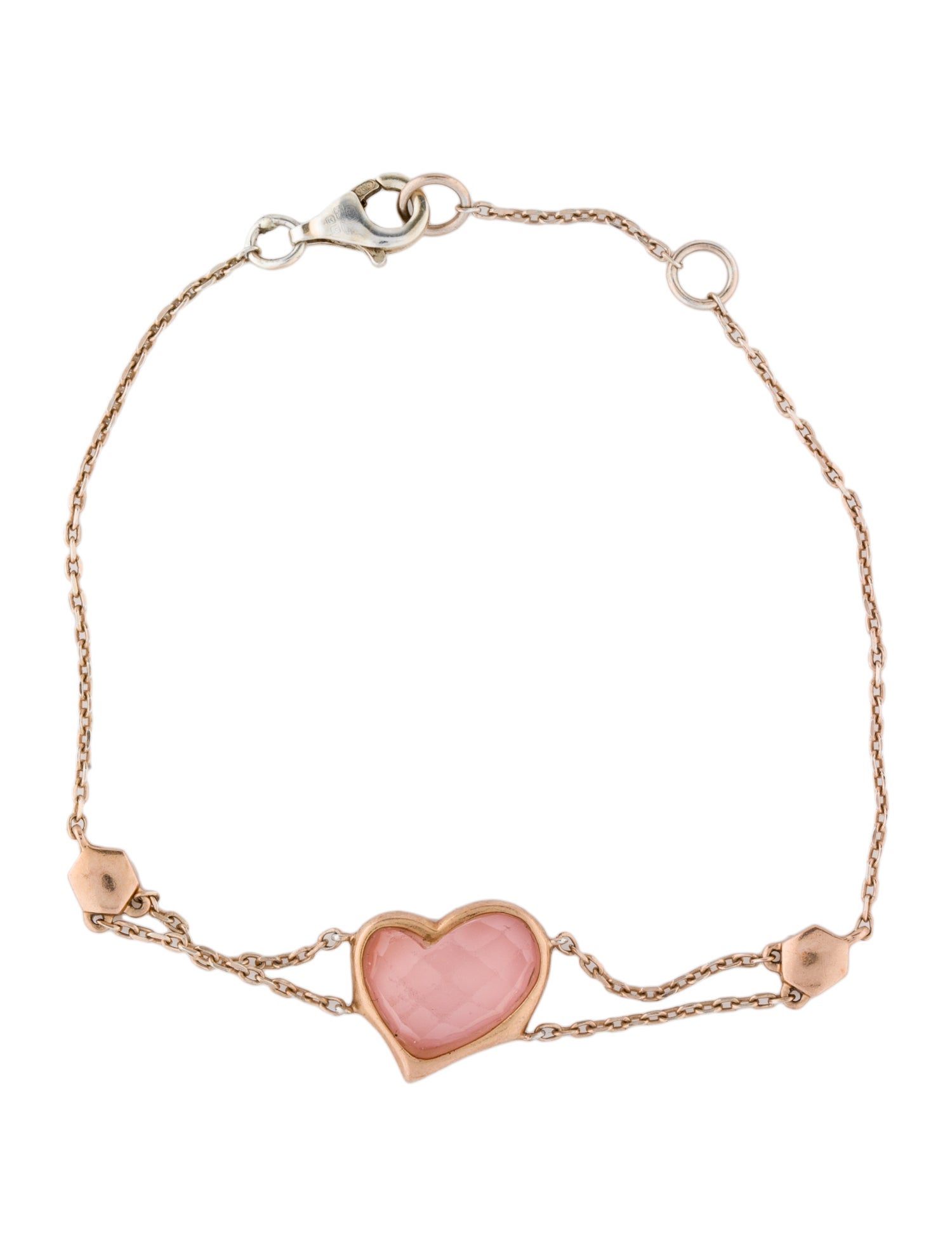 Stephen Webster Crystal Limited Edition GOSH Heart Charm Bracelet ...