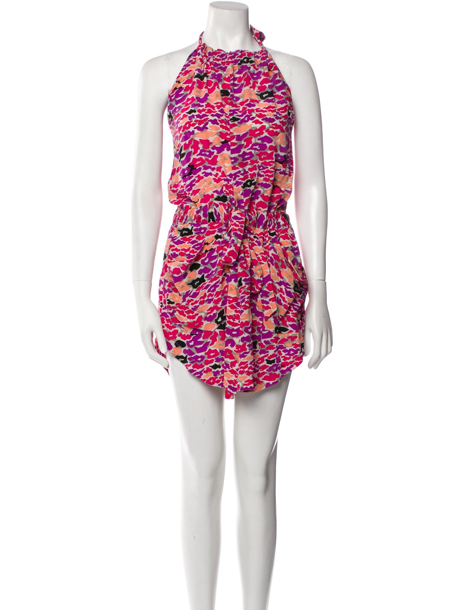 Suno Silk Mini Dress - Purple Dresses, Clothing - SUN31755 | The RealReal
