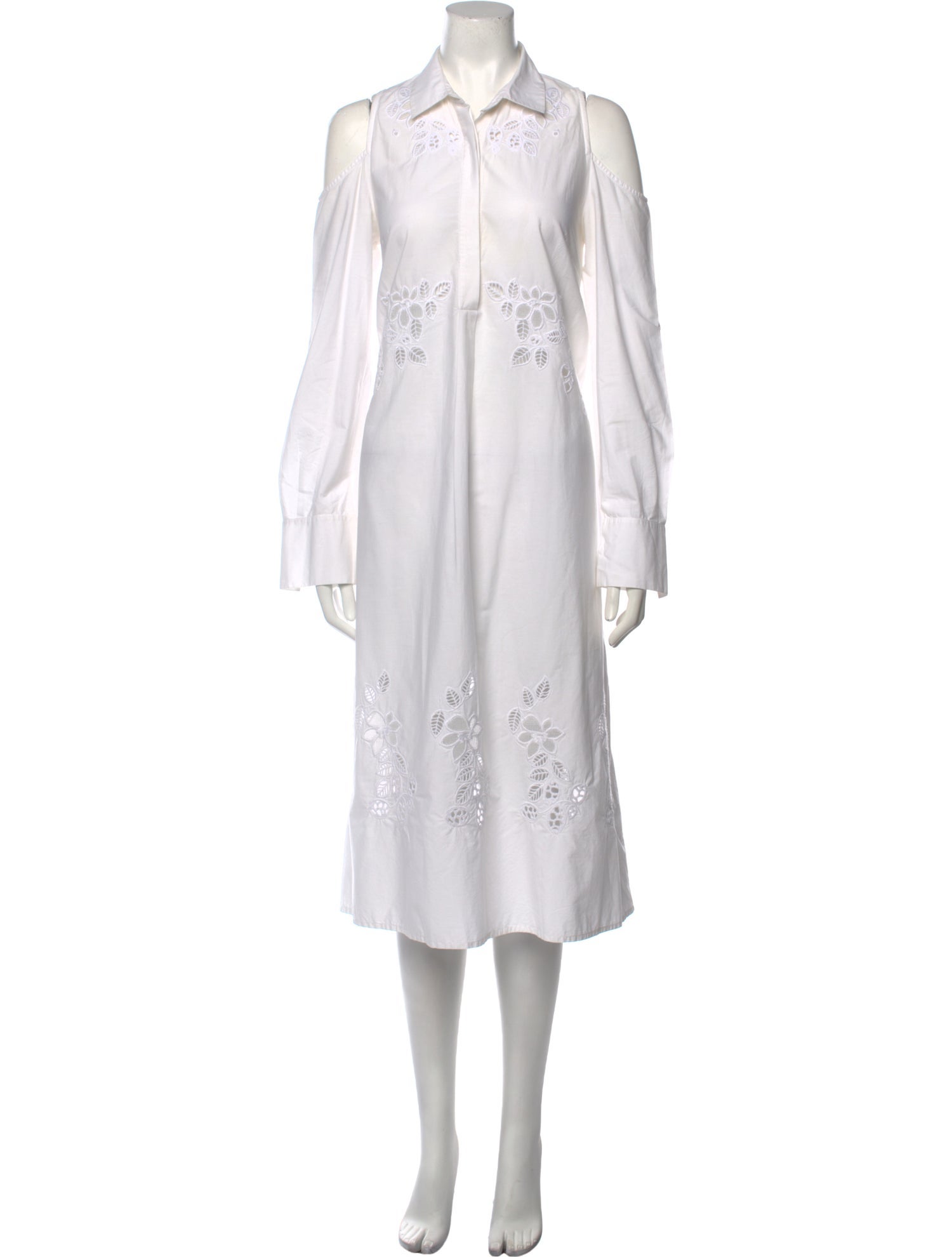 Suno Midi Length Dress - White Dresses, Clothing - SUN32125 | The RealReal