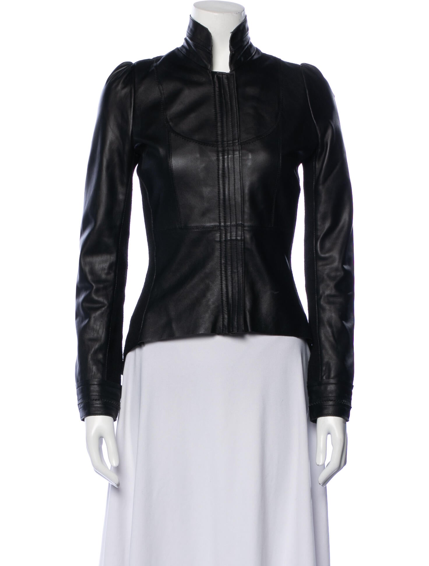 Super Yaya Leather Evening Jacket - Black Jackets, Clothing ...