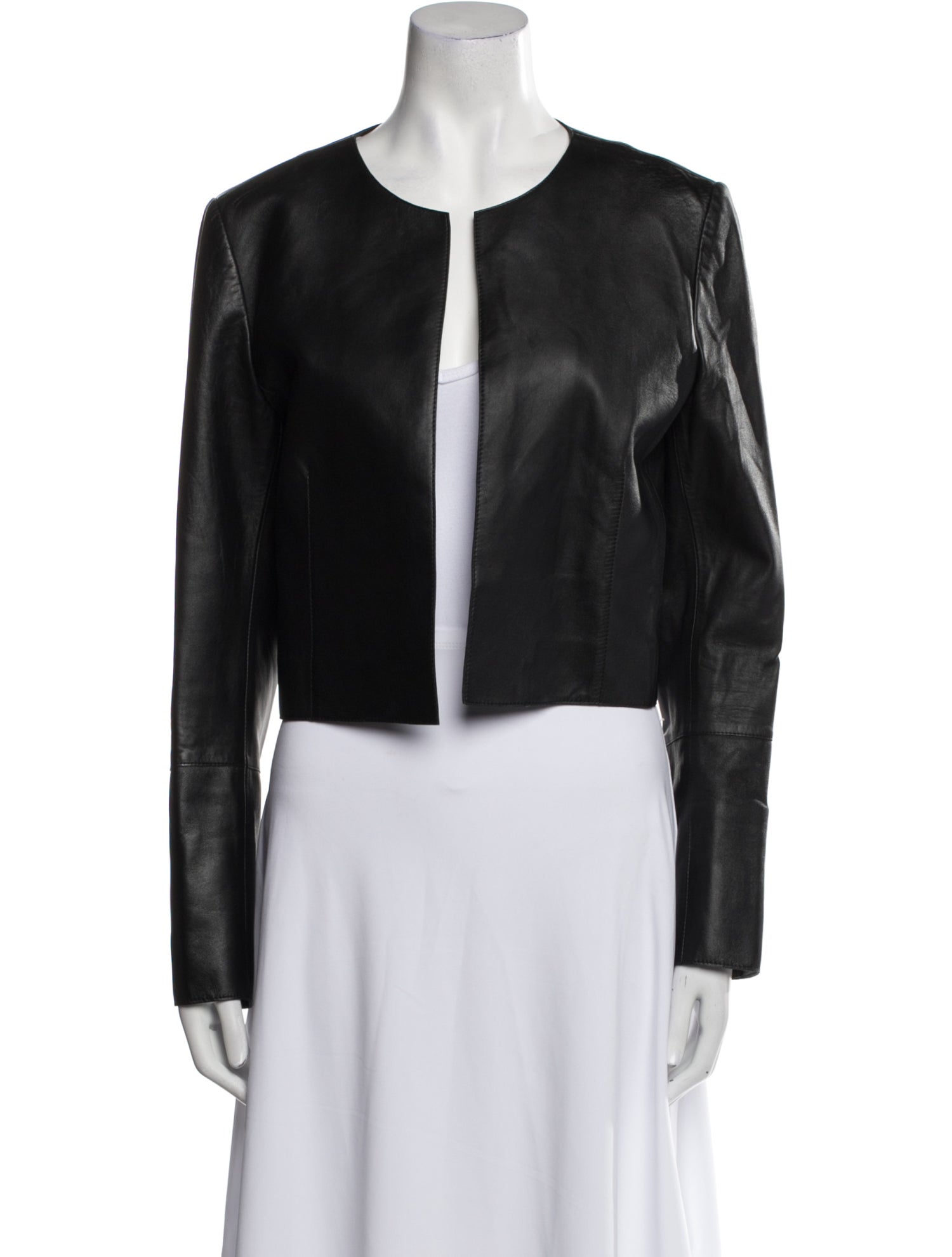 Susan Bender Leather Jacket - Black Jackets, Clothing - SUSBN20468 ...