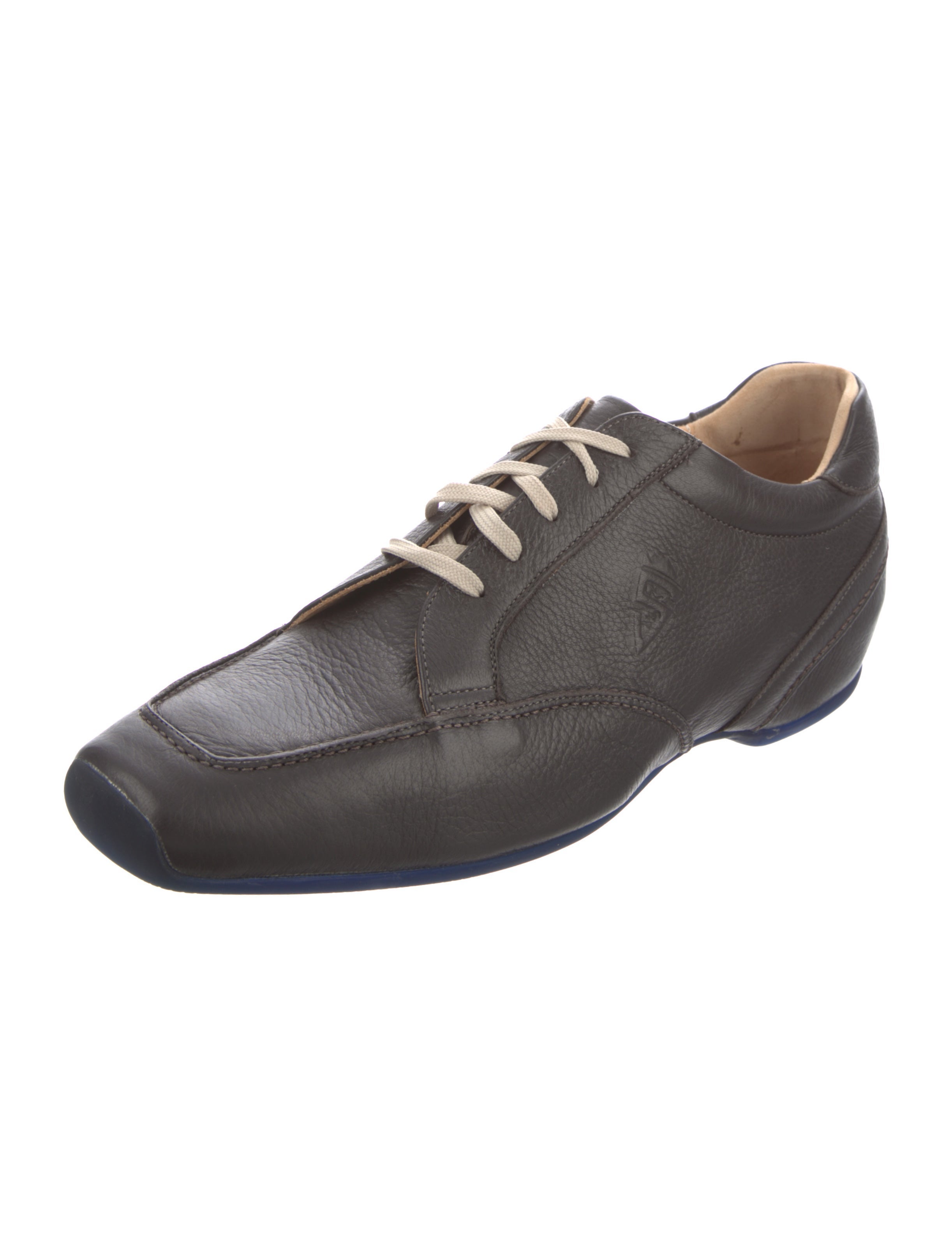 Sutor Mantellassi Leather Oxfords - Brown Oxfords, Shoes - SUTOR20253 ...
