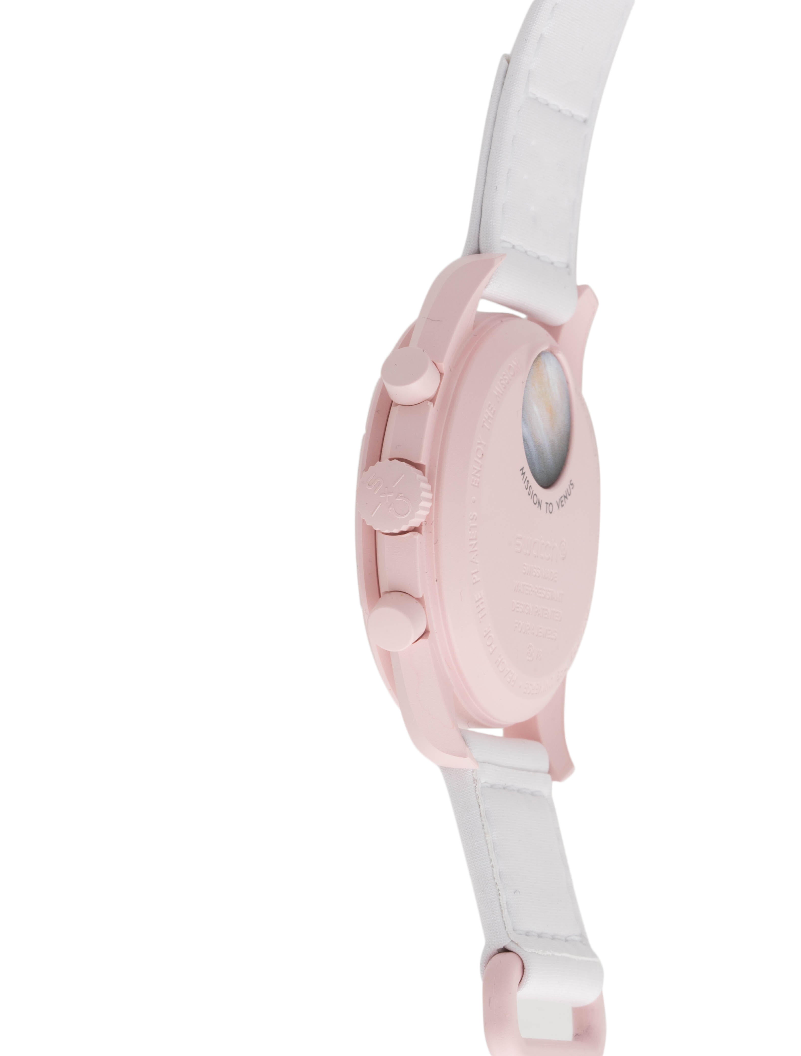 Omega x Swatch "Mission to Mars" MoonSwatch - S033R100 | The RealReal