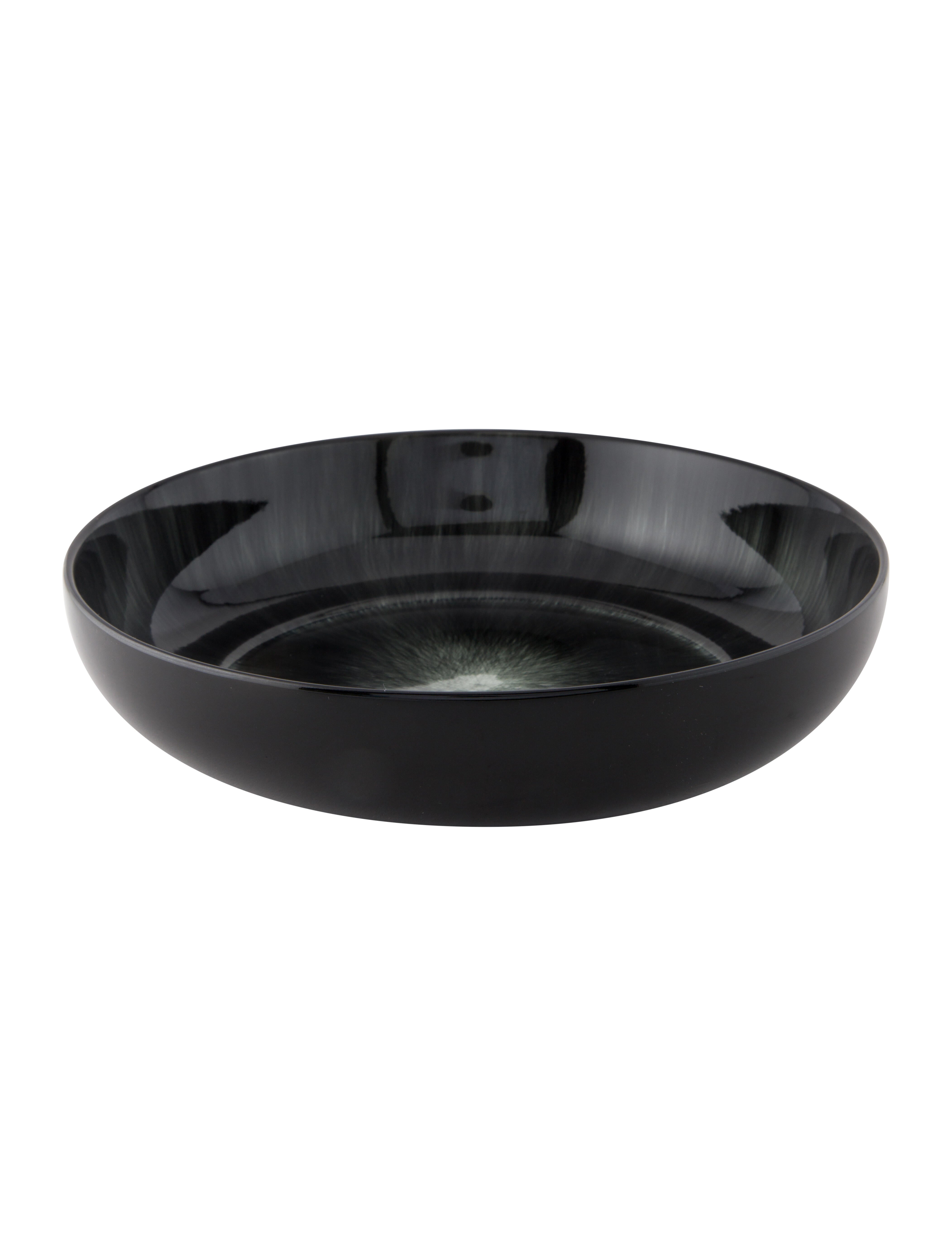 Serax High Plate Dé Off - Black, 1 pieces Dinnerware & Flatware ...