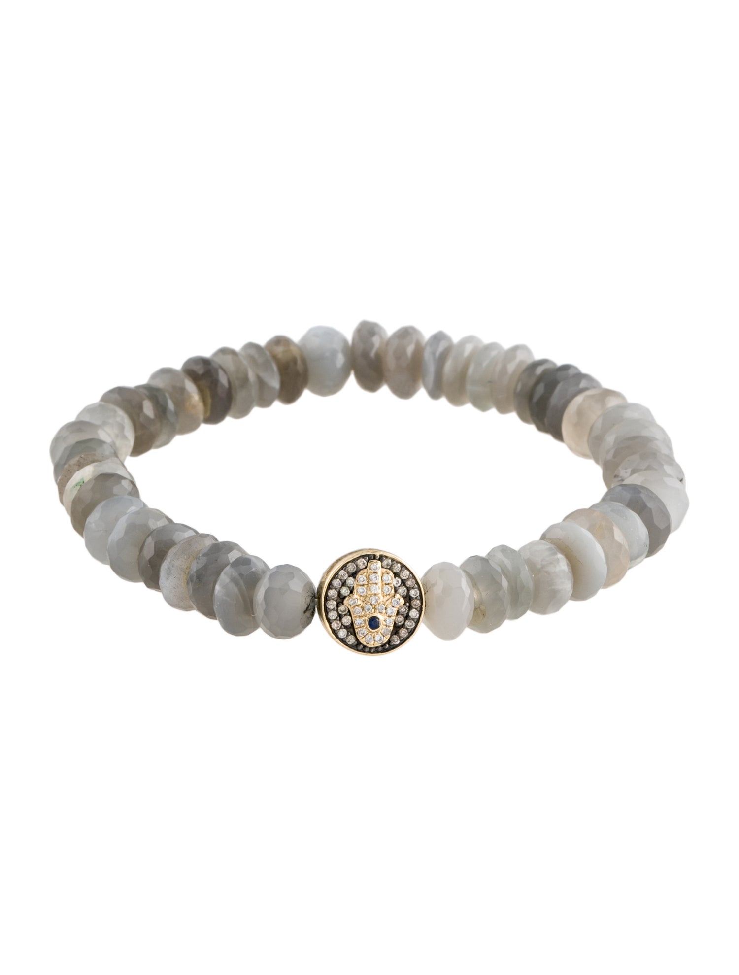 Aaron Basha 18K Diamond Shoe Charms Bracelet - 18K Yellow Gold Charm ...