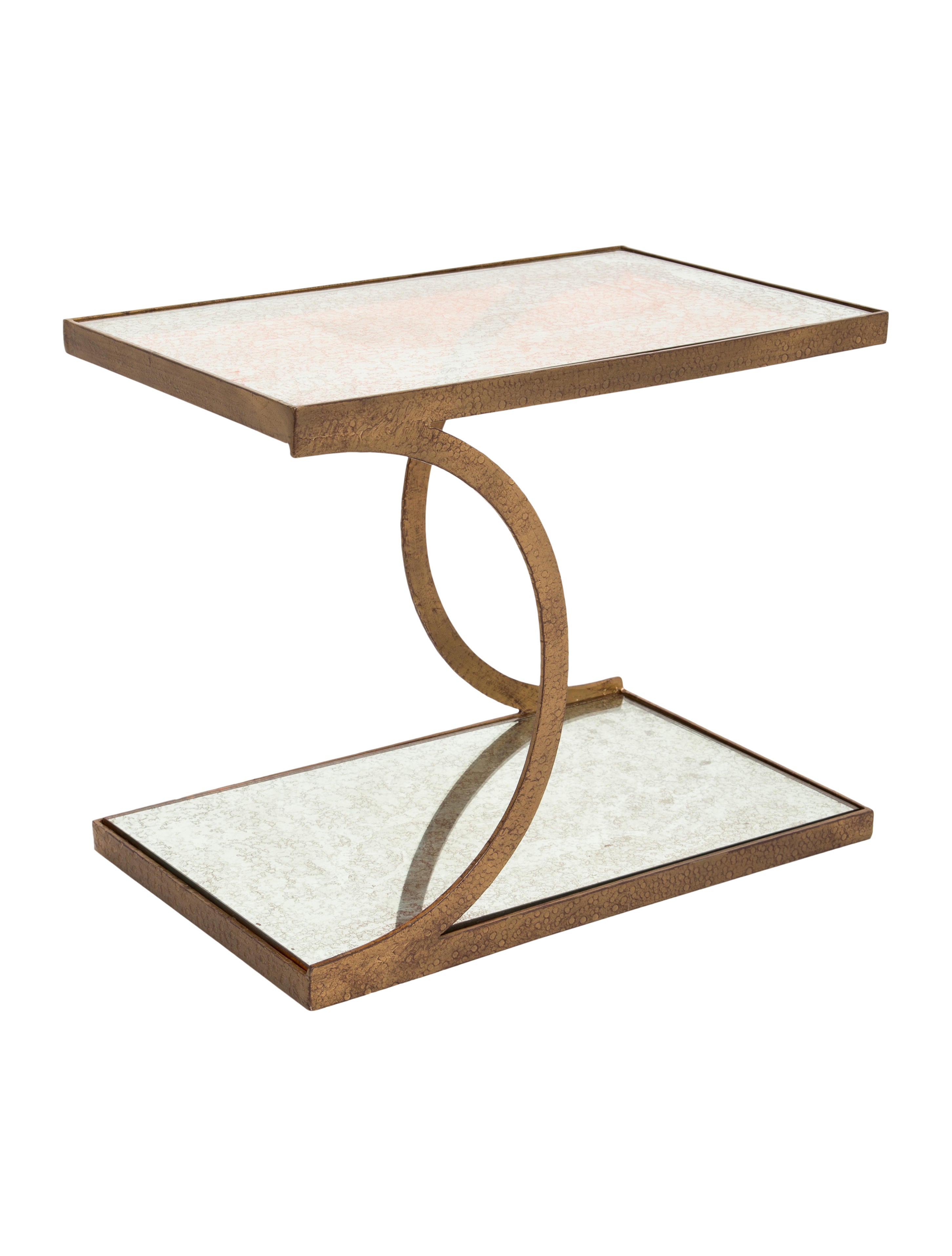Table Arteriors Home Butler Side Table - Metallic Tables, Furniture ...