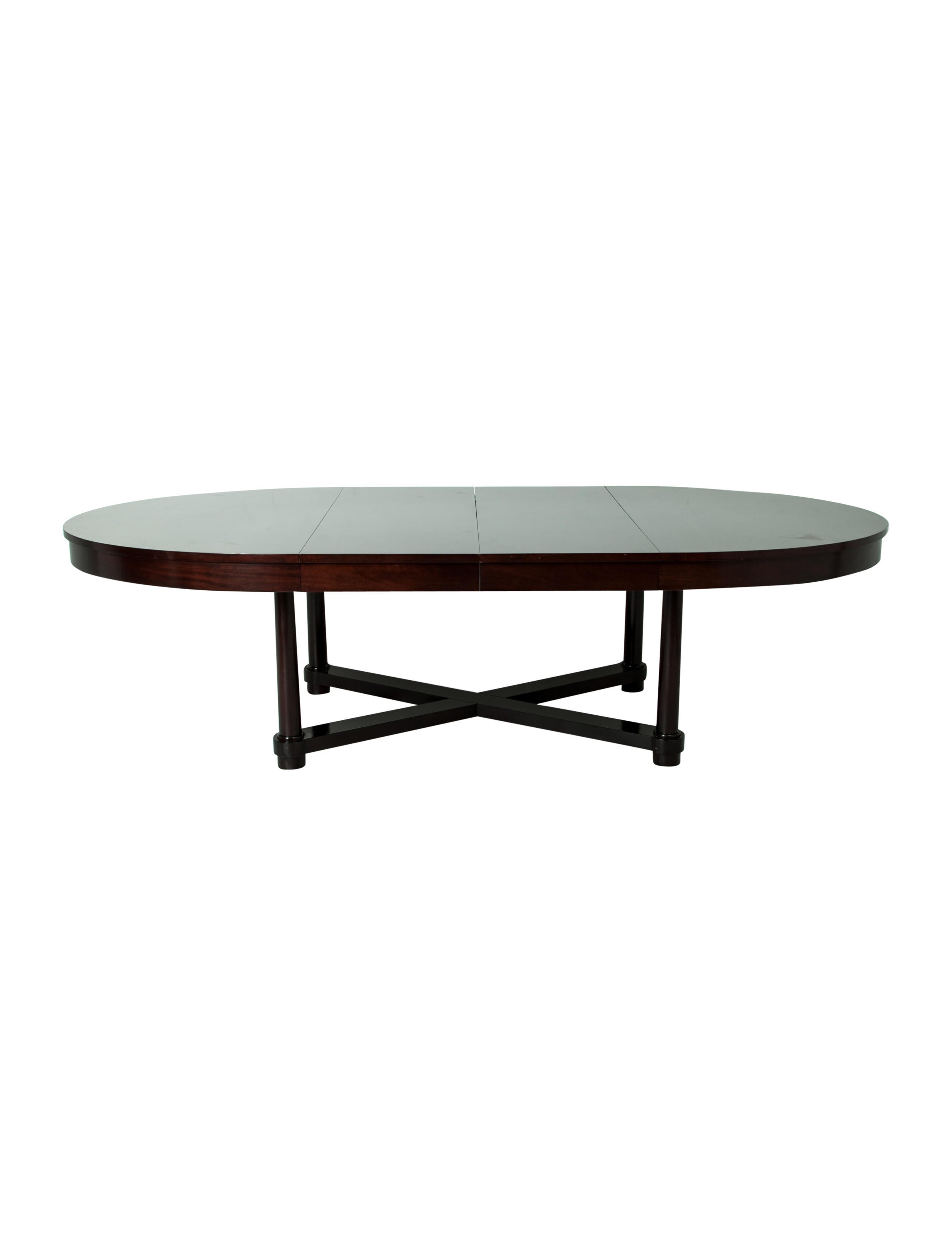 Table Baker Oval Dining Table - Furniture - TABLE20148 | The RealReal