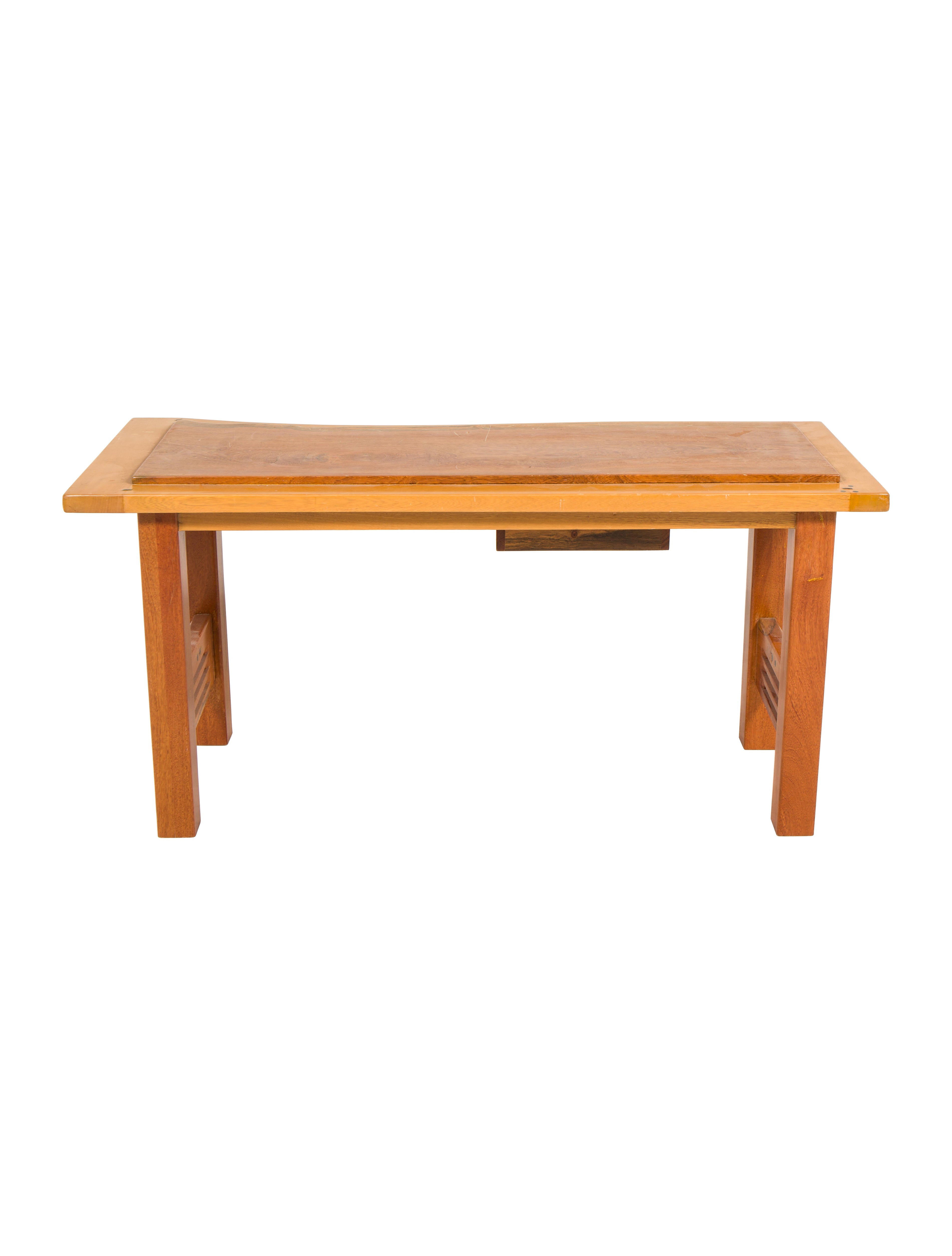 Contemporary Wood Side Table - Furniture - TABLE20217 | The RealReal