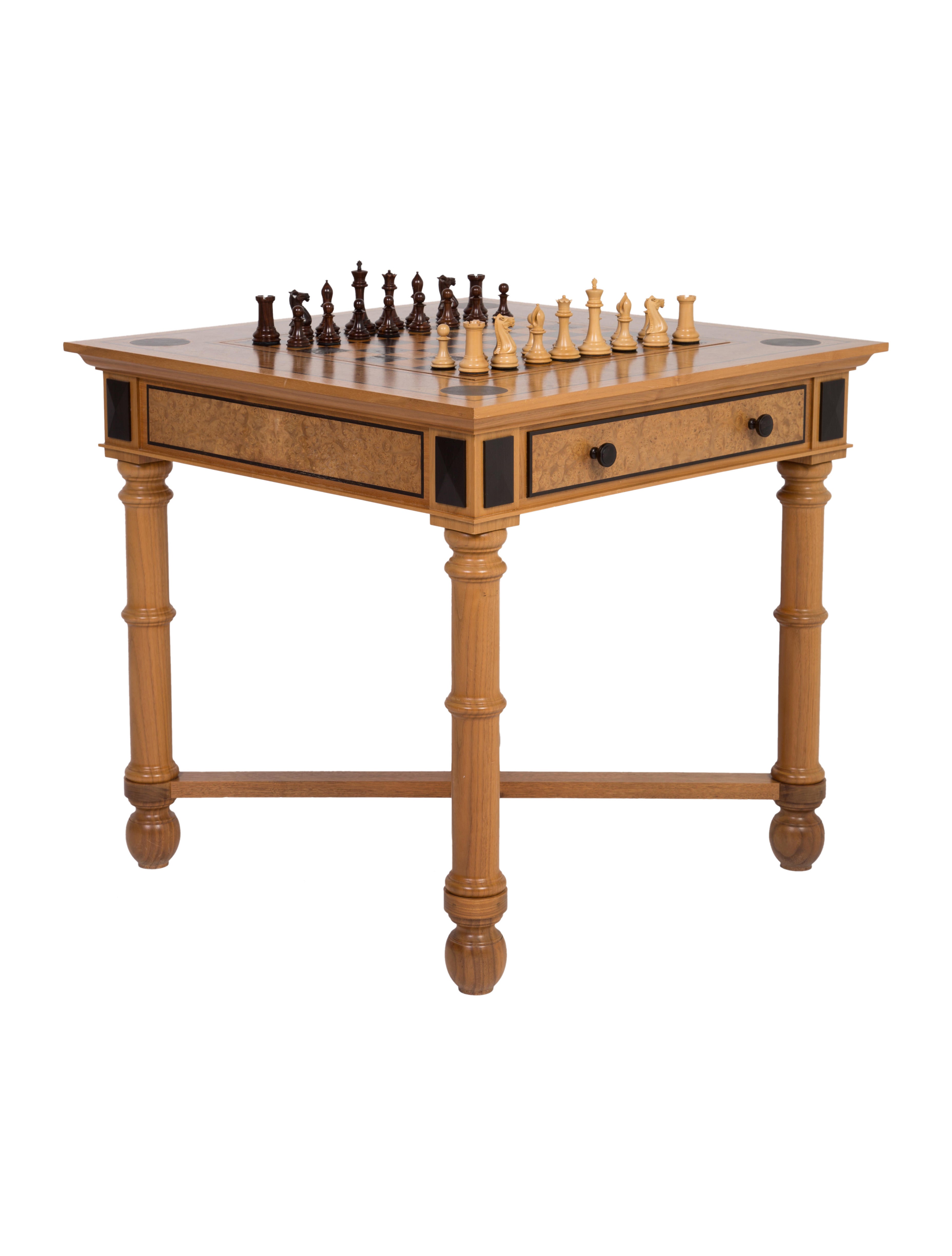 Table David Linley Game Table - Tables, Furniture | The RealReal