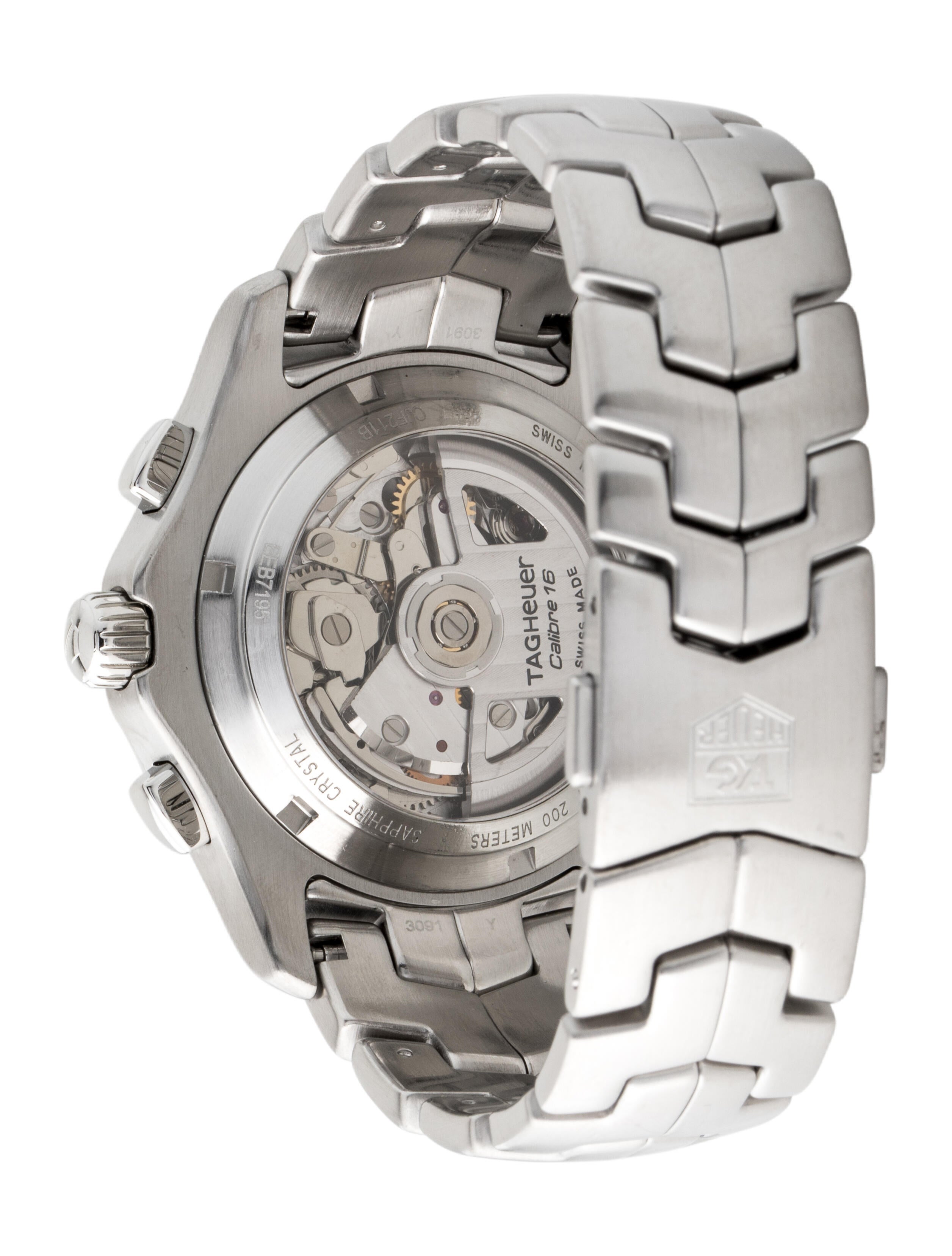 Tag Heuer Link Calibre 16 Watch - CJF211B.BA0594 // CJF211B | The RealReal
