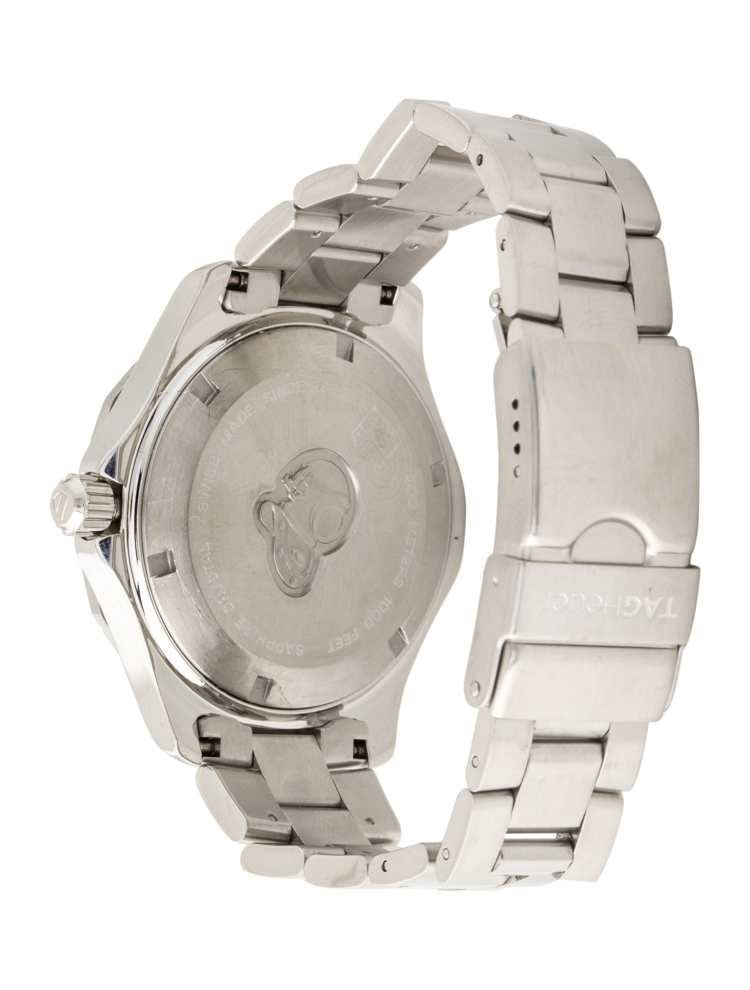 Tag Heuer Aquaracer Watch - WAF1011.BA0822 | The RealReal