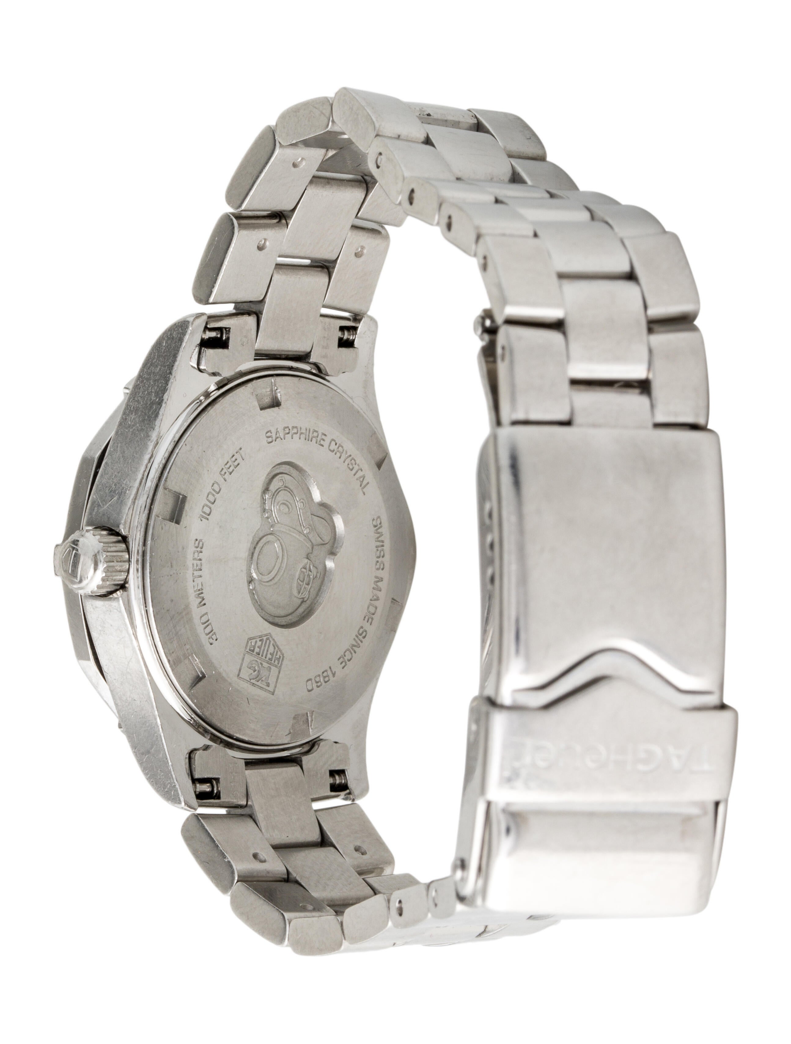 Tag Heuer Aquaracer Watch - WAF141J | The RealReal