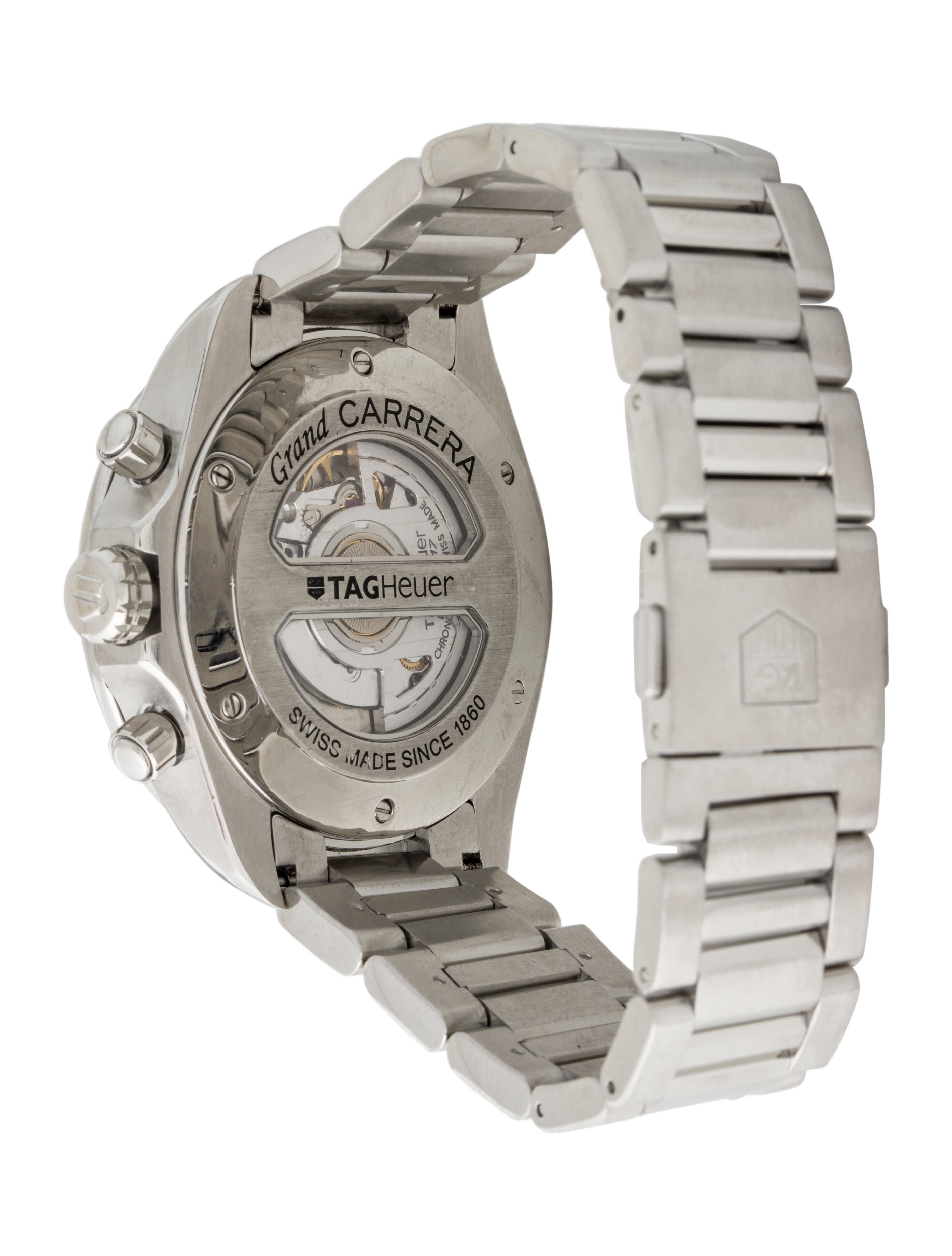 Tag Heuer Grand Carrera Watch - CAV511B.BA0902 | The RealReal