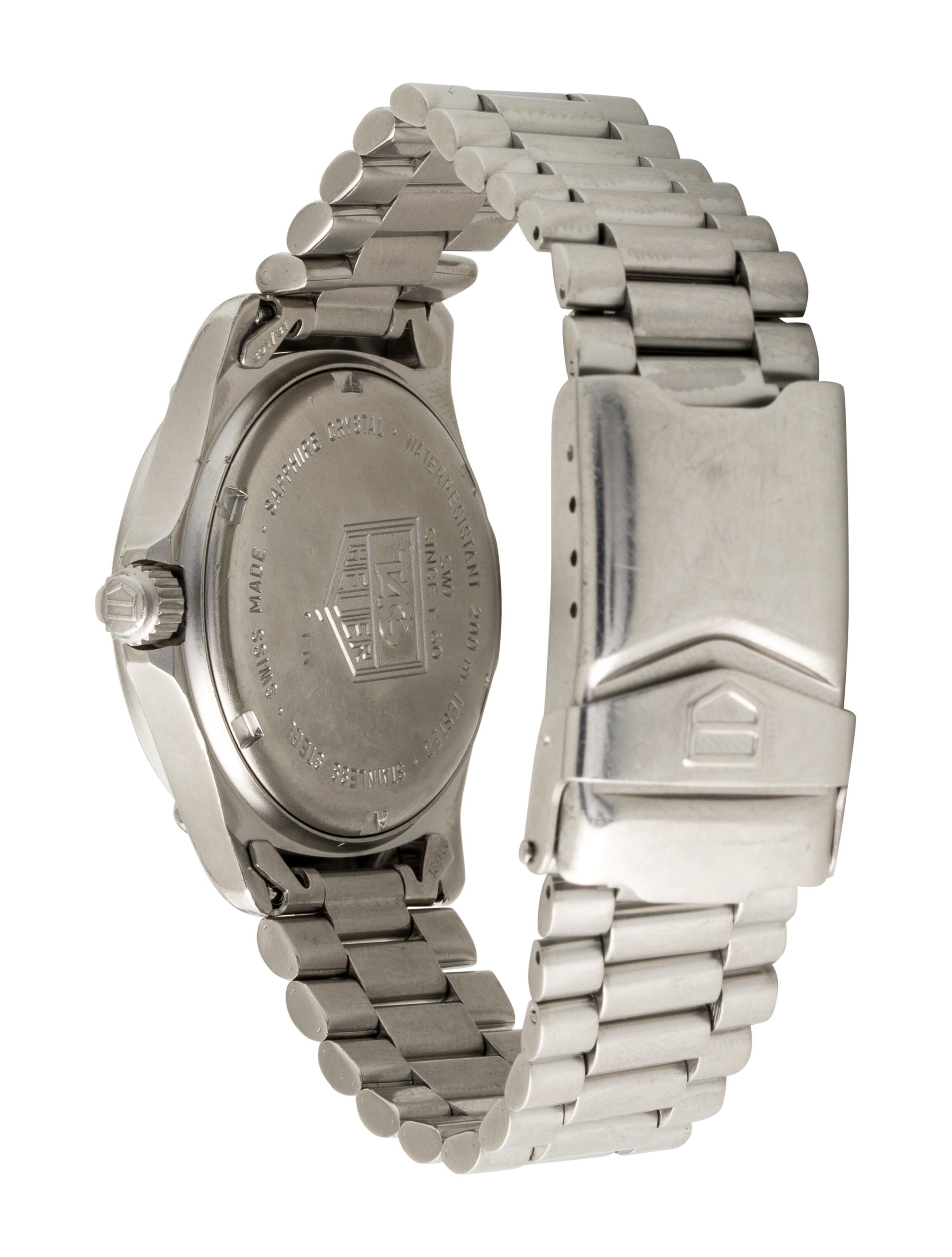 Tag Heuer 2000 Series Watch - WE1211-R | The RealReal