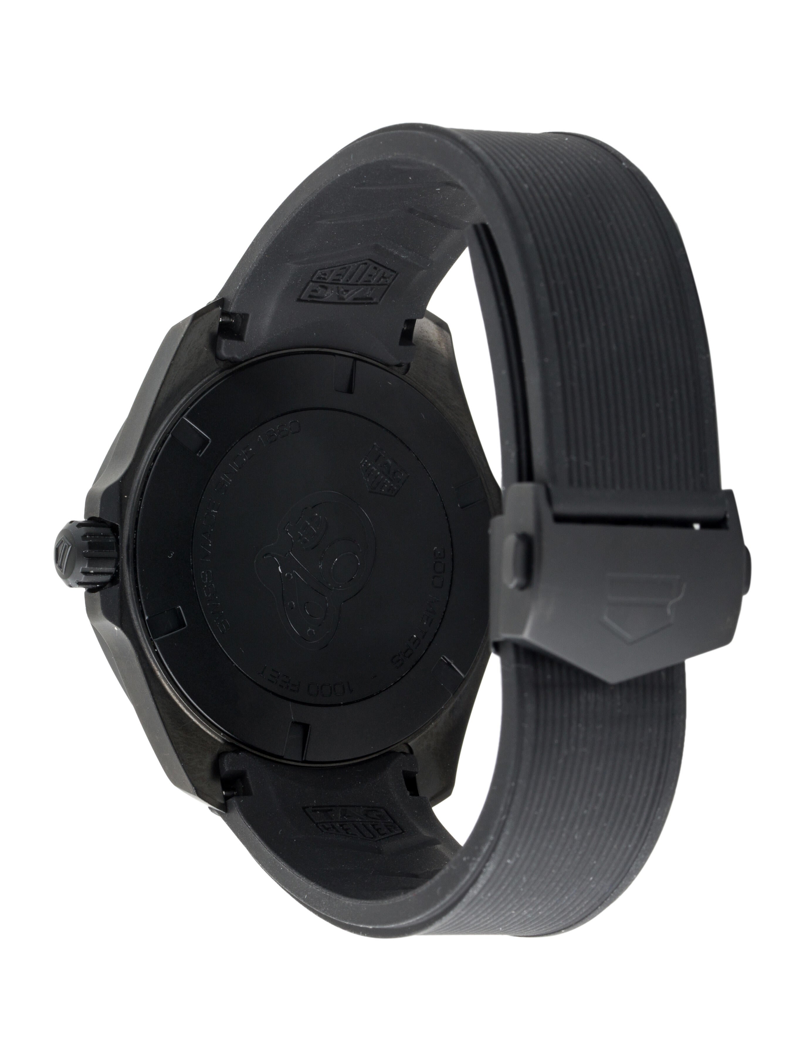 Tag Heuer Aquaracer Night Diver Watch - WAY108A // WAY108A.FT6141 | The ...