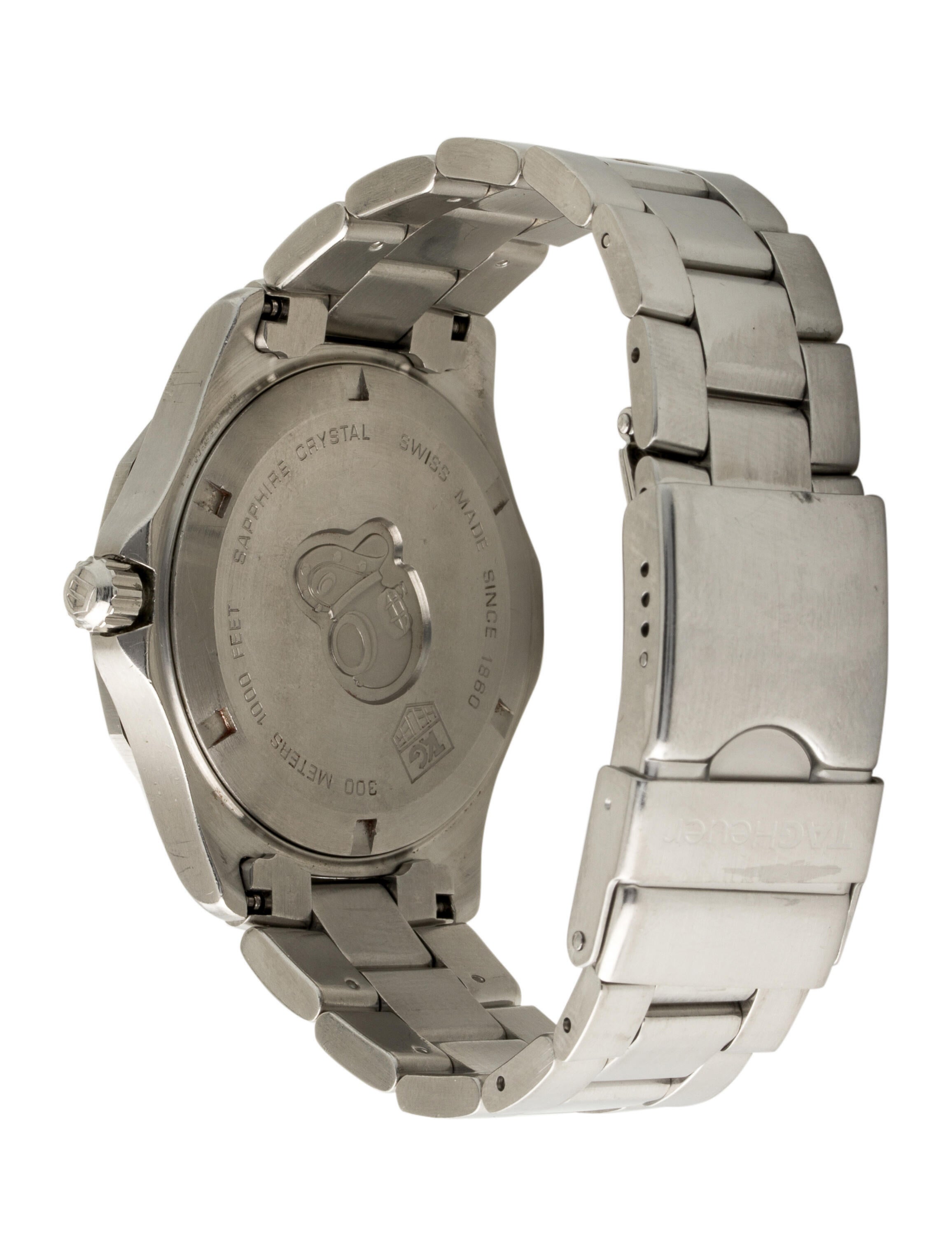 Tag Heuer Aquaracer Watch - WAF1110.BA0800 | The RealReal