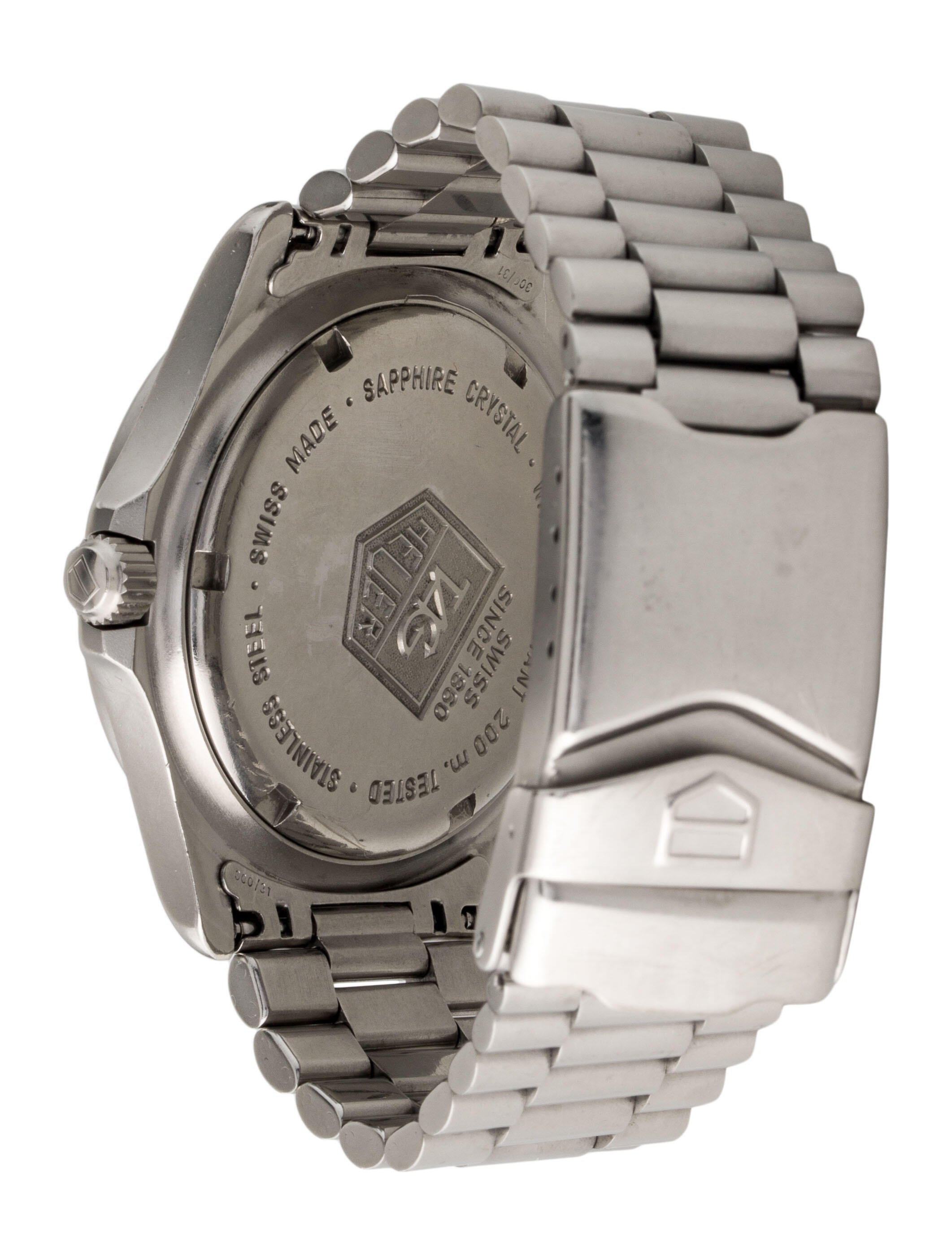 Tag Heuer 2000 Series Watch - WE1110-R | The RealReal