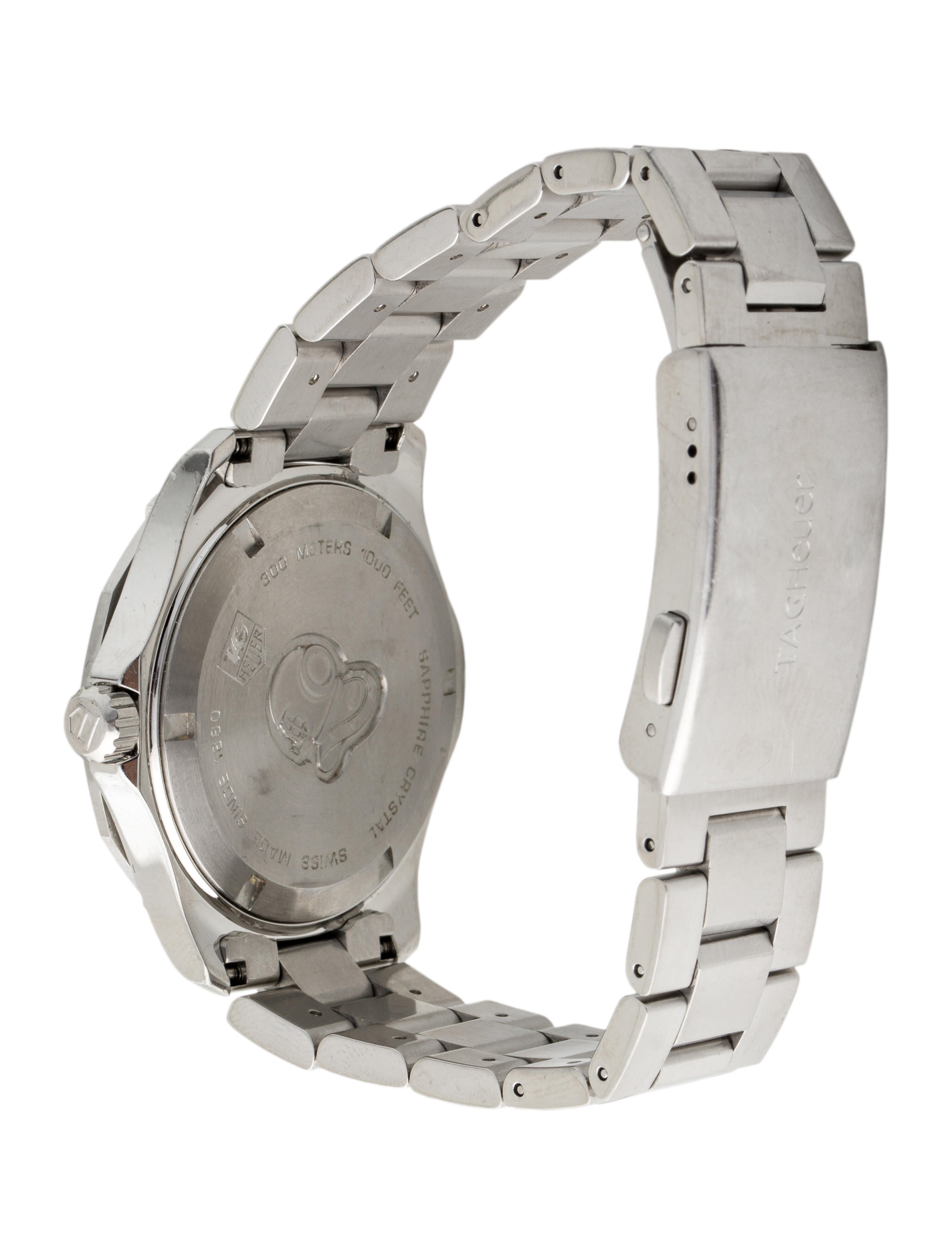 Tag Heuer Aquaracer Watch - WAP1110.BA0831 | The RealReal