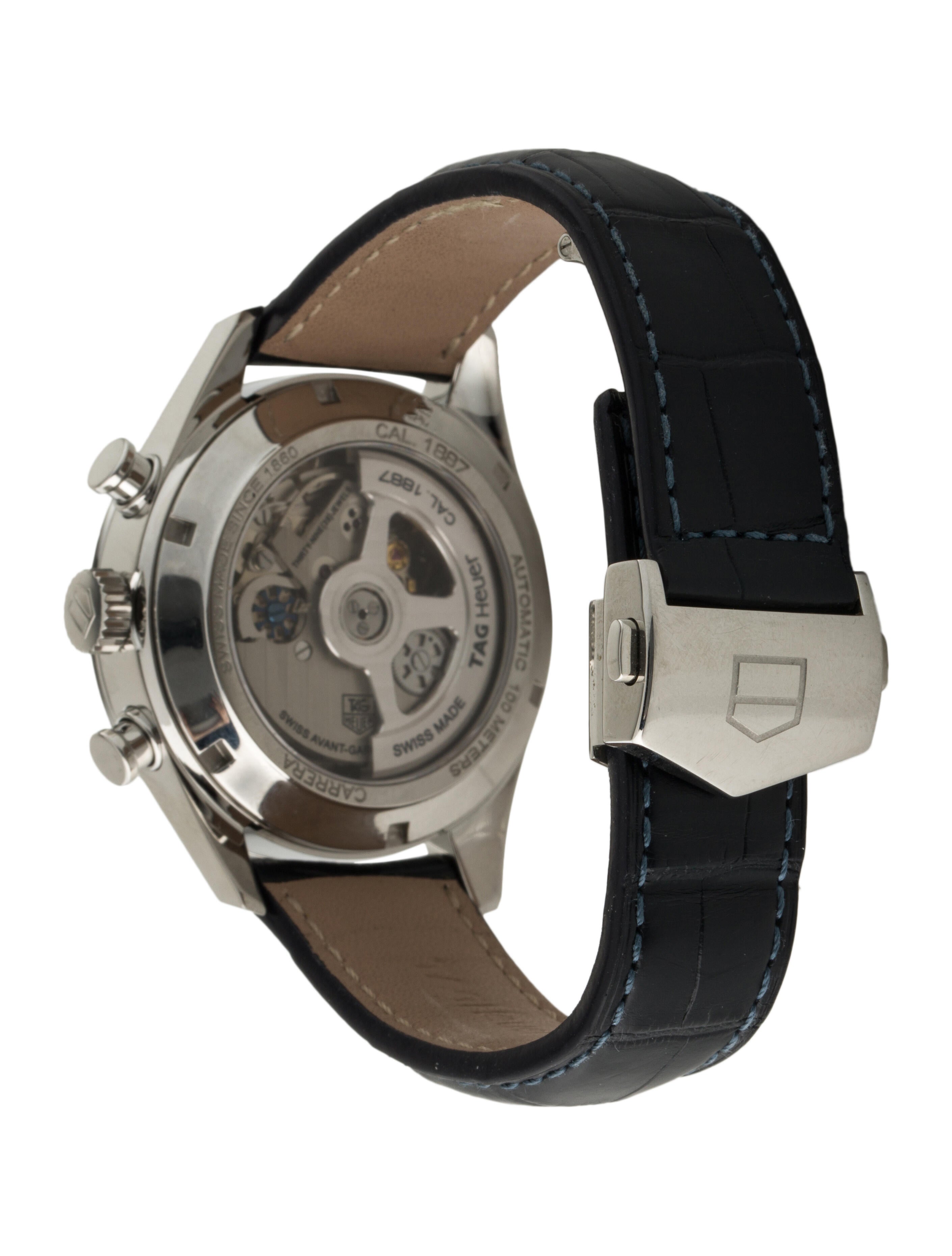 Tag Heuer Carrera Calibre 1887 Watch - CAR2114.FC6292 | The RealReal