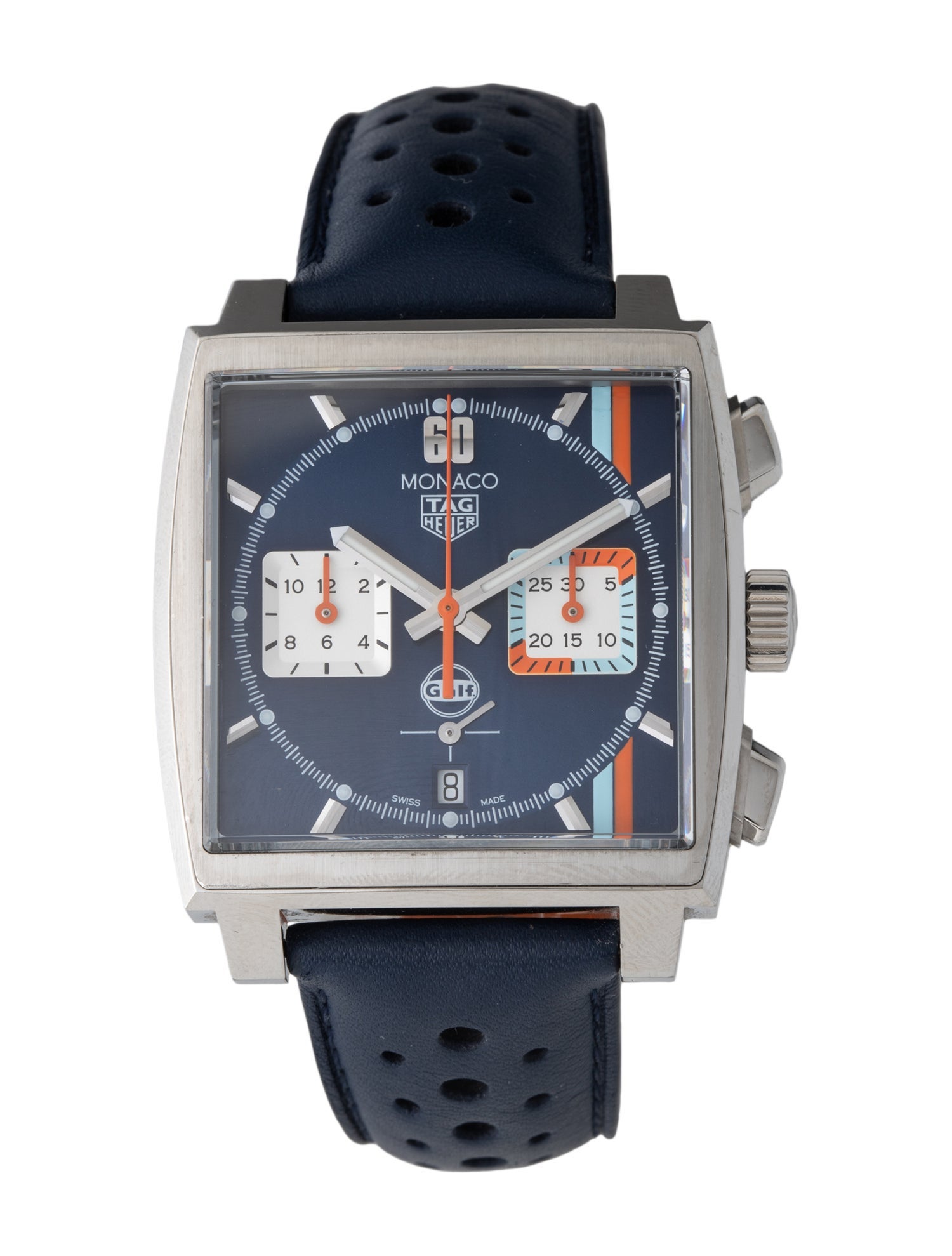 Tag Heuer Monaco Gulf Watch - CBL2115.FC6494 | The RealReal
