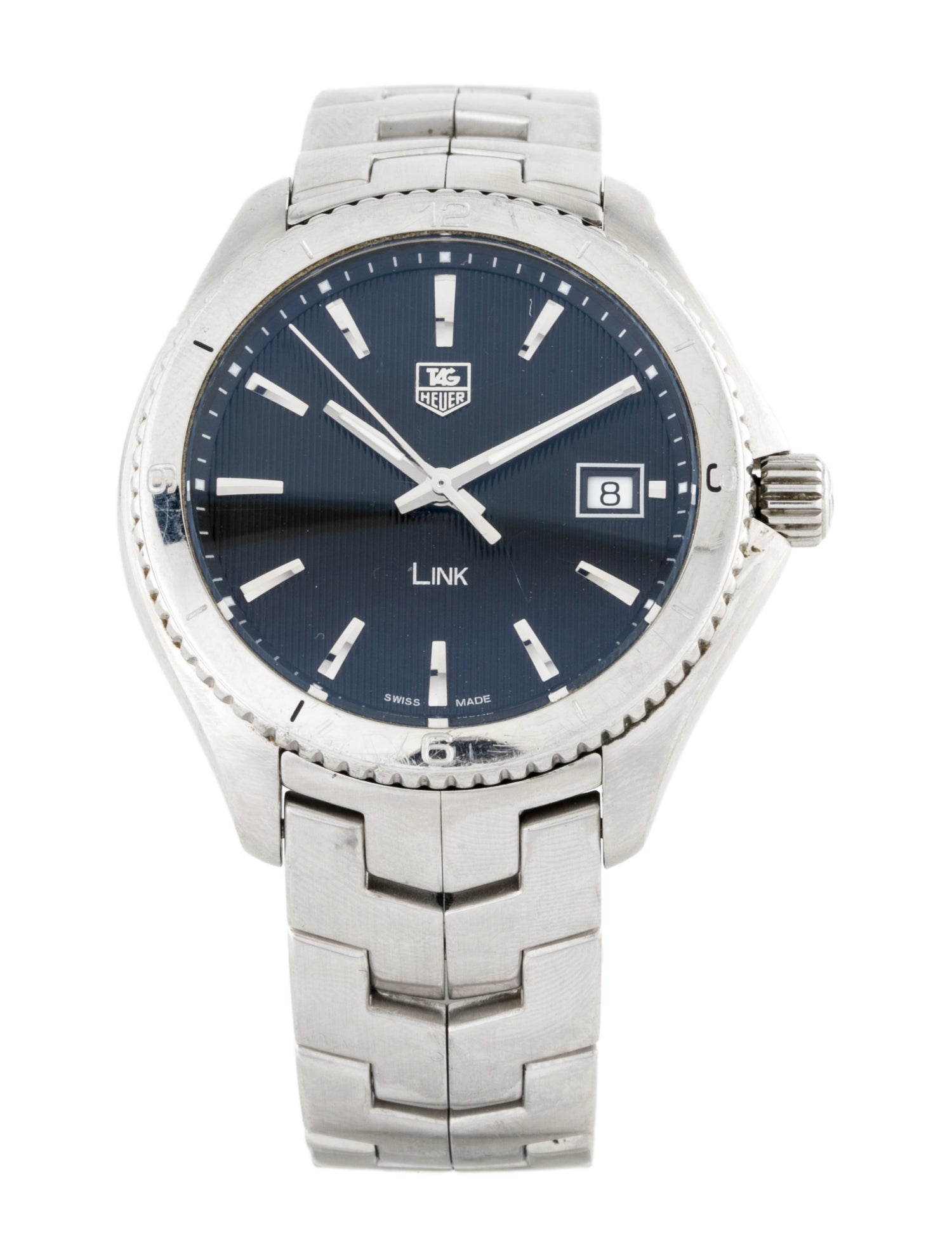 Tag Heuer Link Calibre 6 Watch - WAT2110.BA0950 | The RealReal