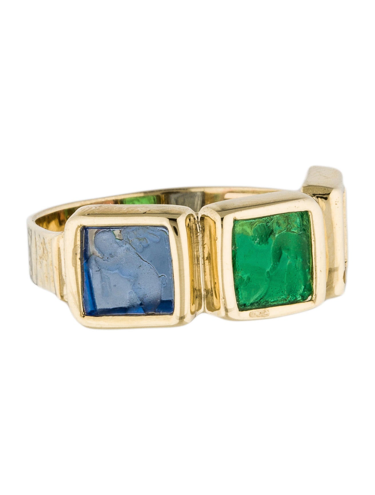 Tagliamonte 14K Venetian Intaglio Ring - 14K Yellow Gold Band, Rings ...