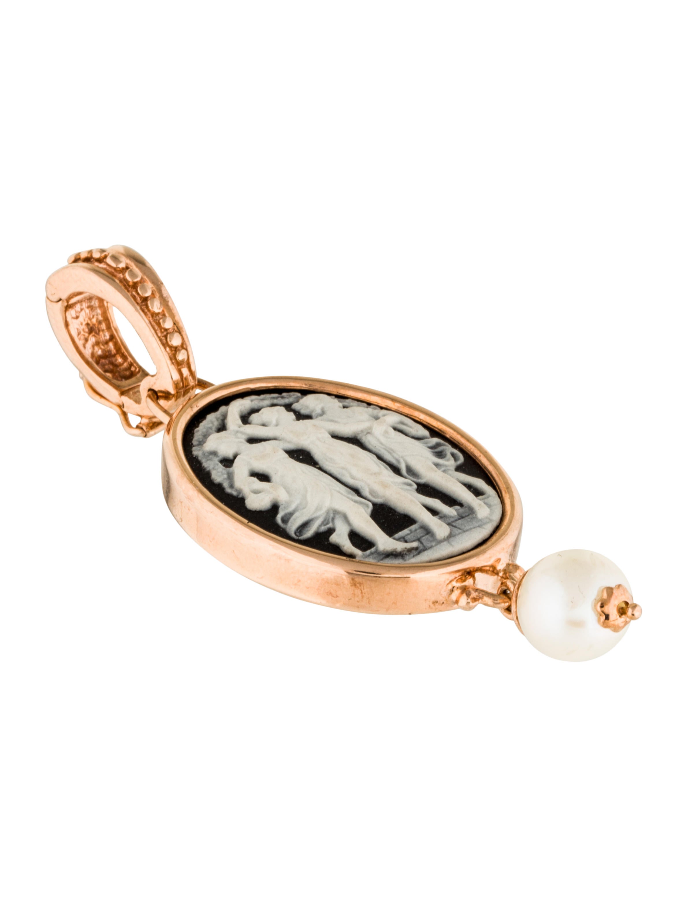 Tagliamonte Three Graces Cameo Pendant - Pendant Necklace, Necklaces ...