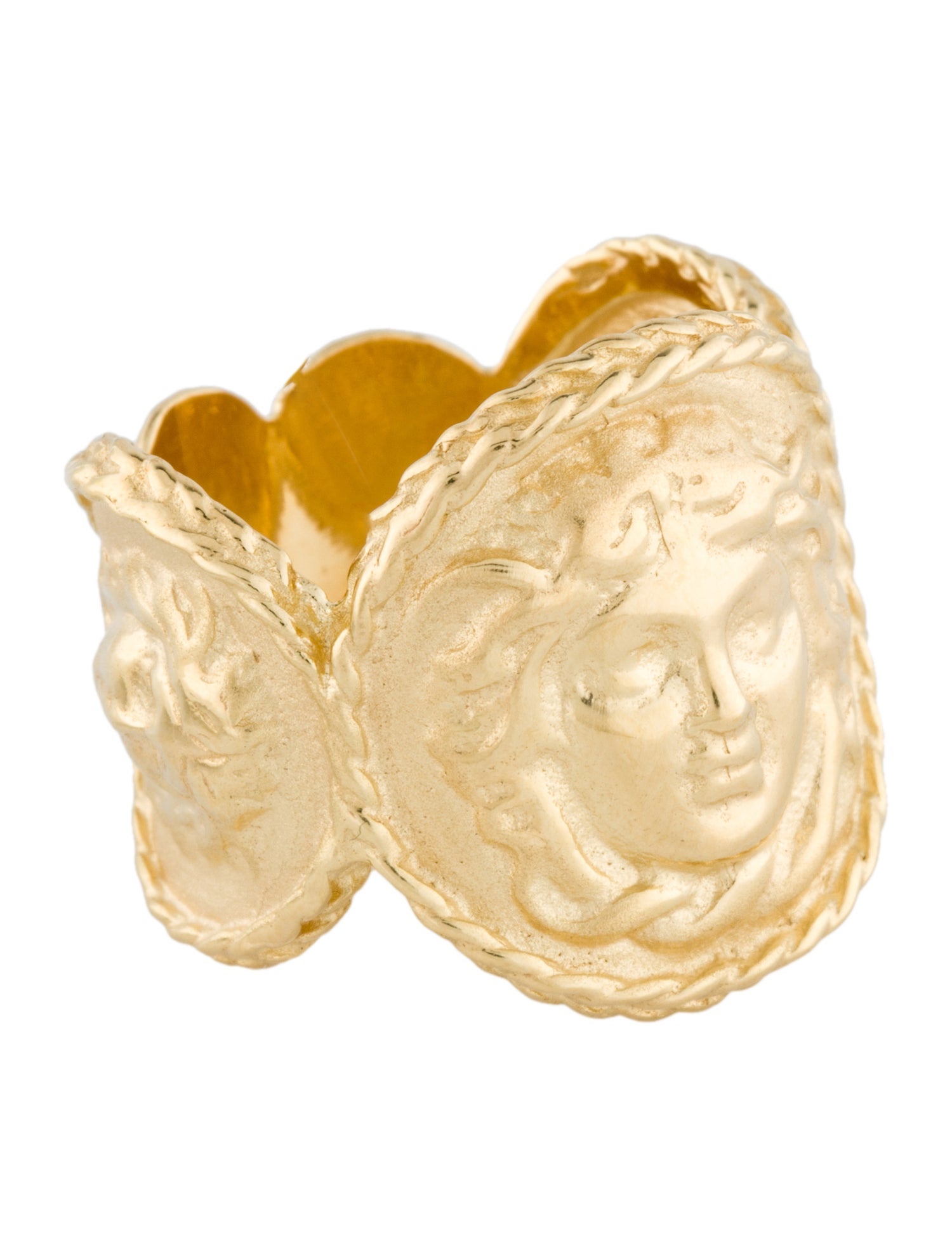 Tagliamonte Medusa Cameo Ring - 18K Vermeil Band, Rings - TAM24368 ...