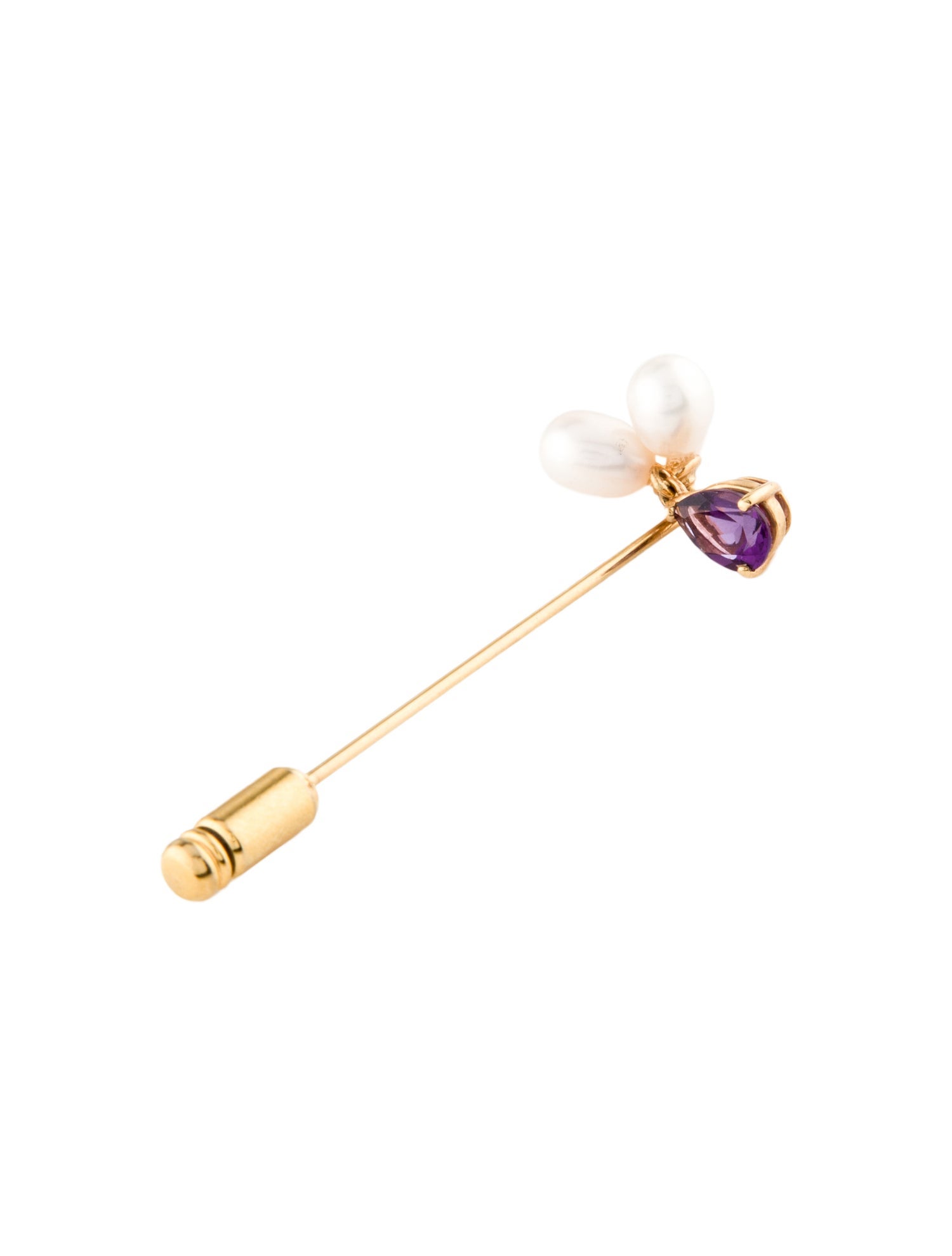 Brooch 18K Brown & White Diamond Lizard Brooch - 18K Rose Gold Stick ...